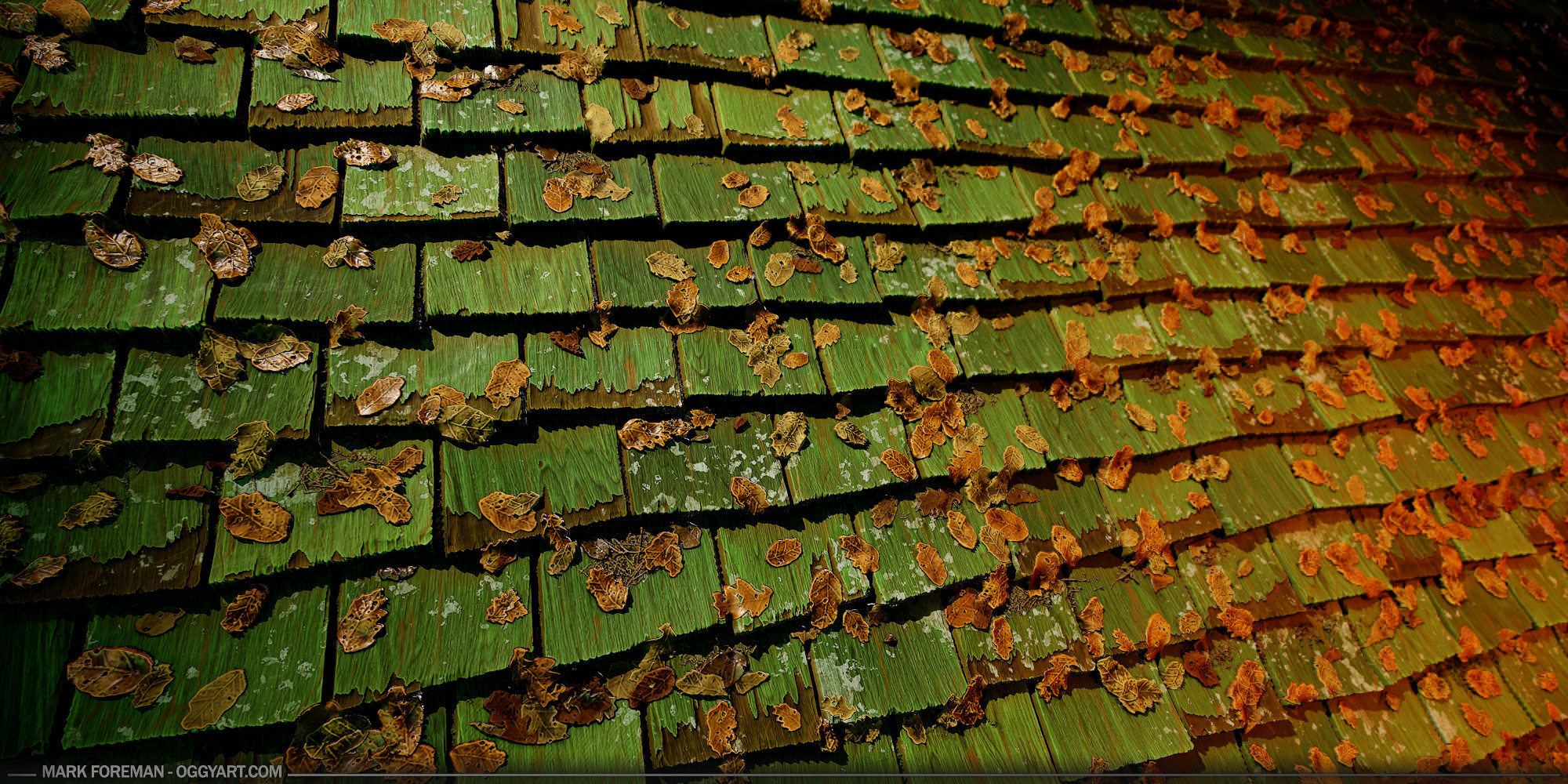 Mark Foreman - Medieval Wood Shingle Roof - Substance Source Signature ...