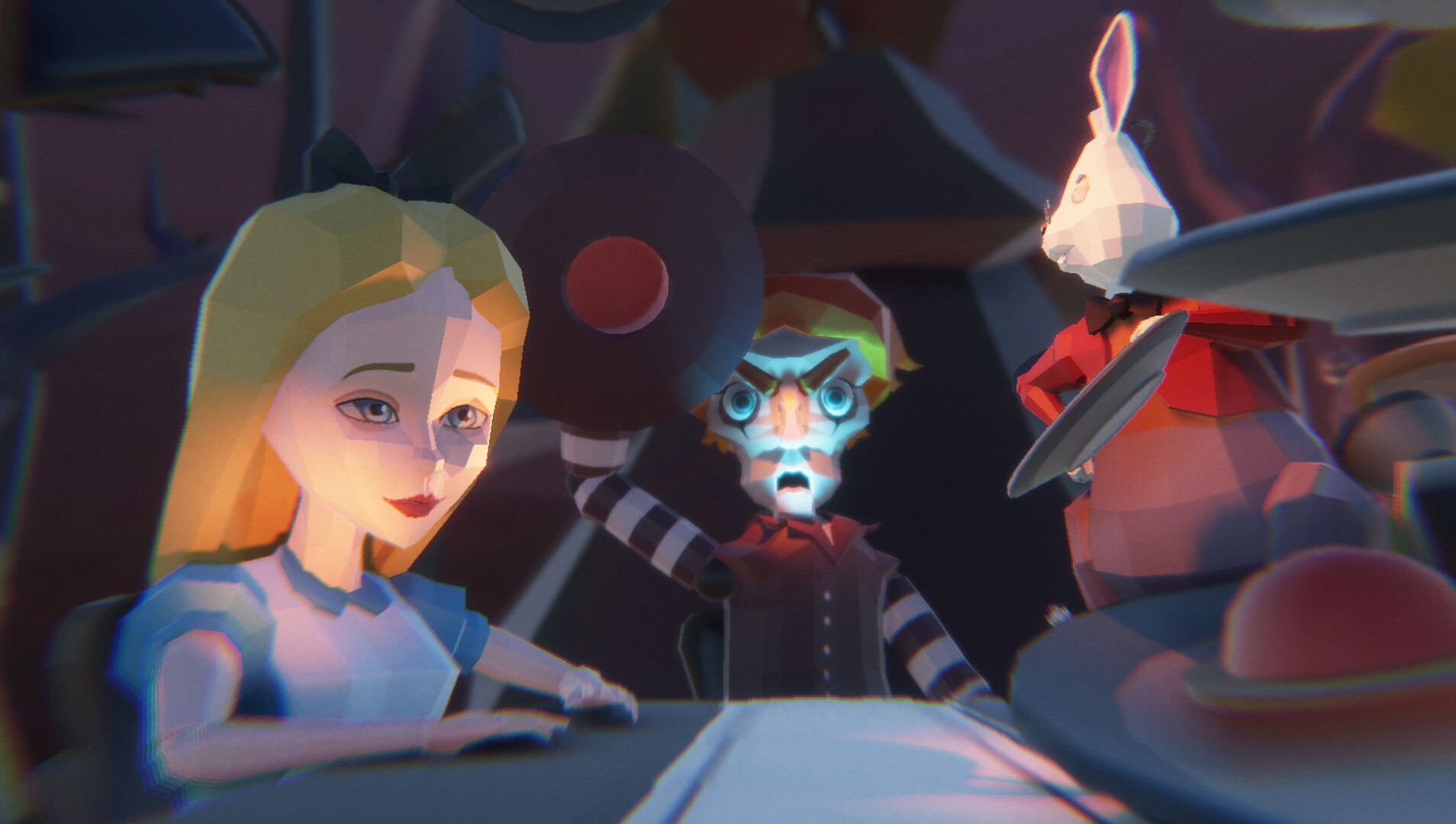 ArtStation - Alice in Wonderland : Low Poly project