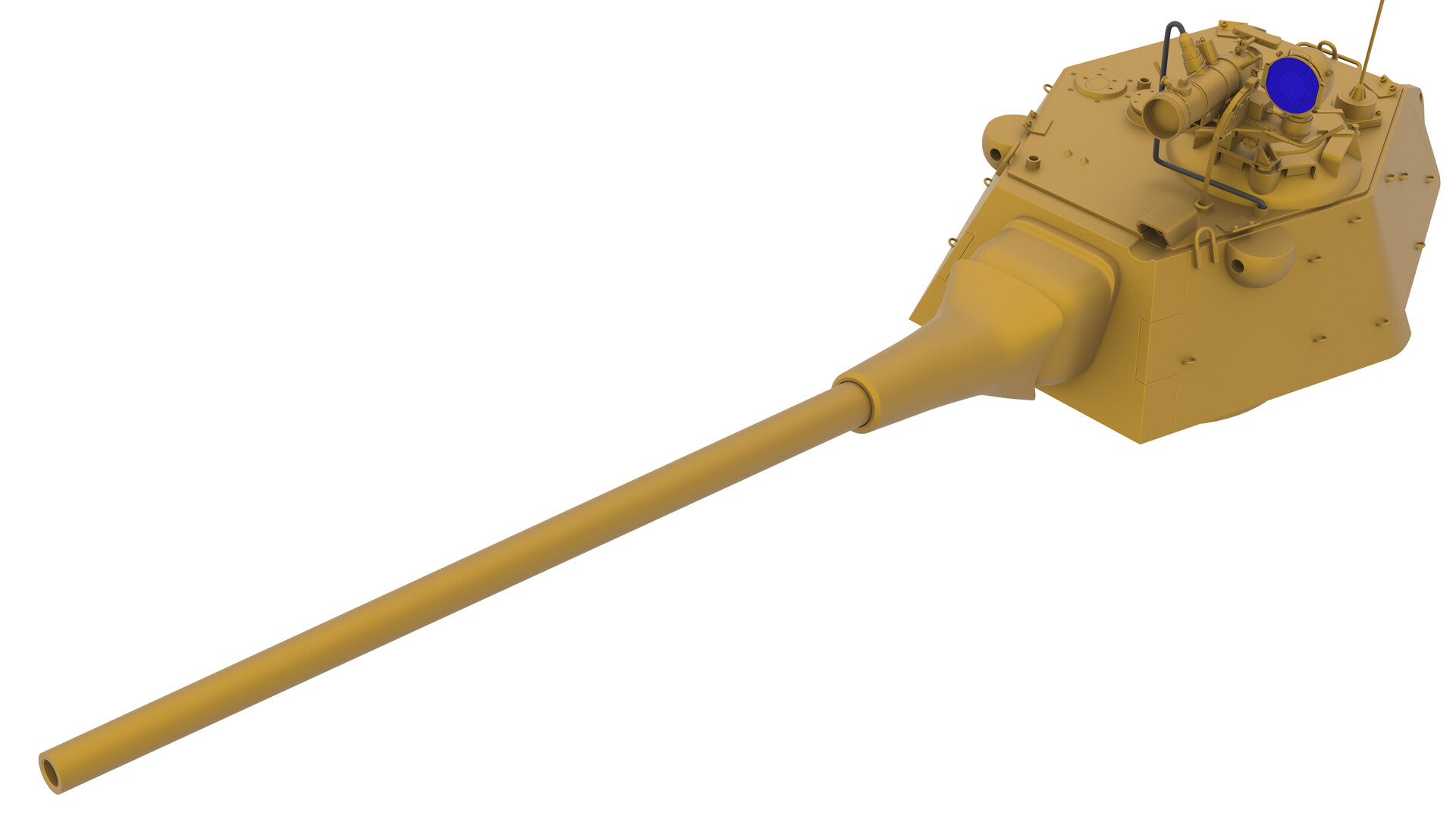 ArtStation - Panther II | E-50 Turret 8,8 cm KwK 43-1