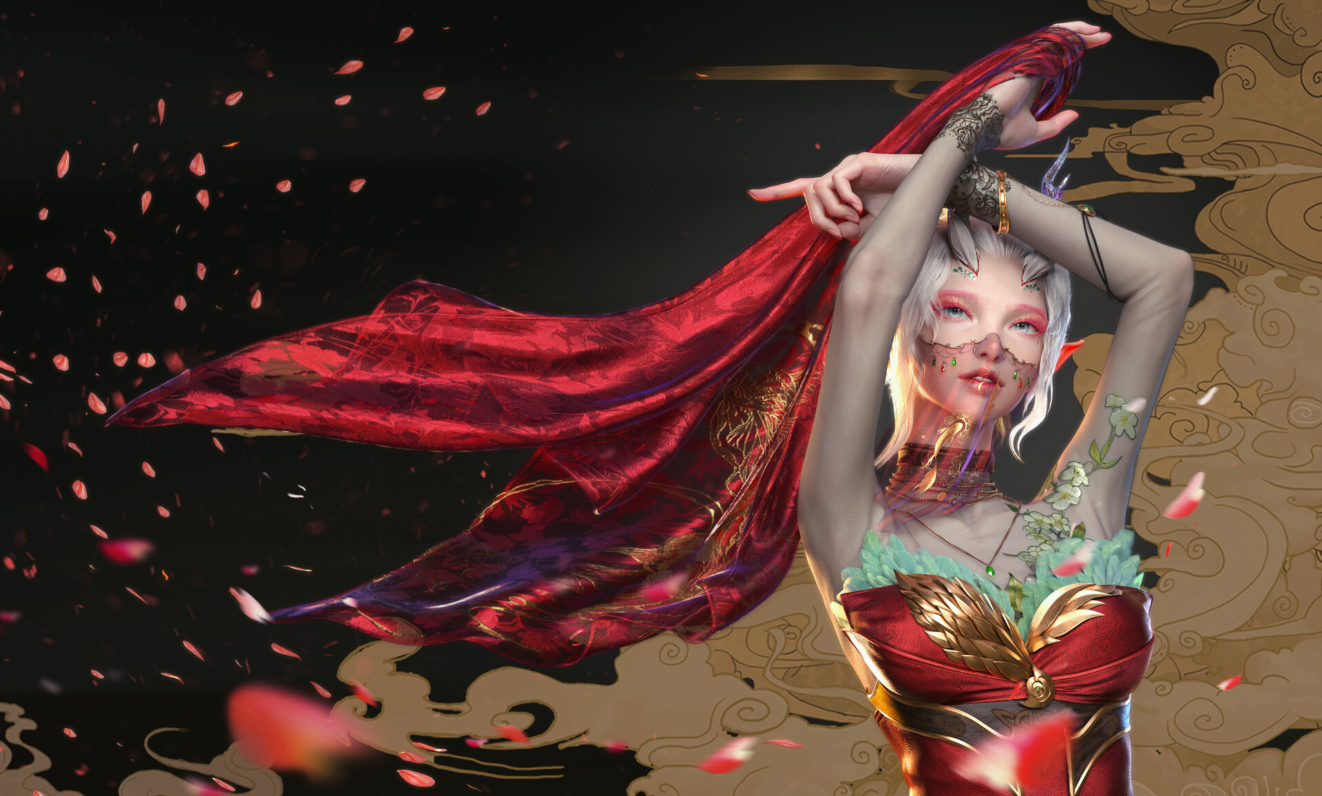 Yihao REN - Red girl