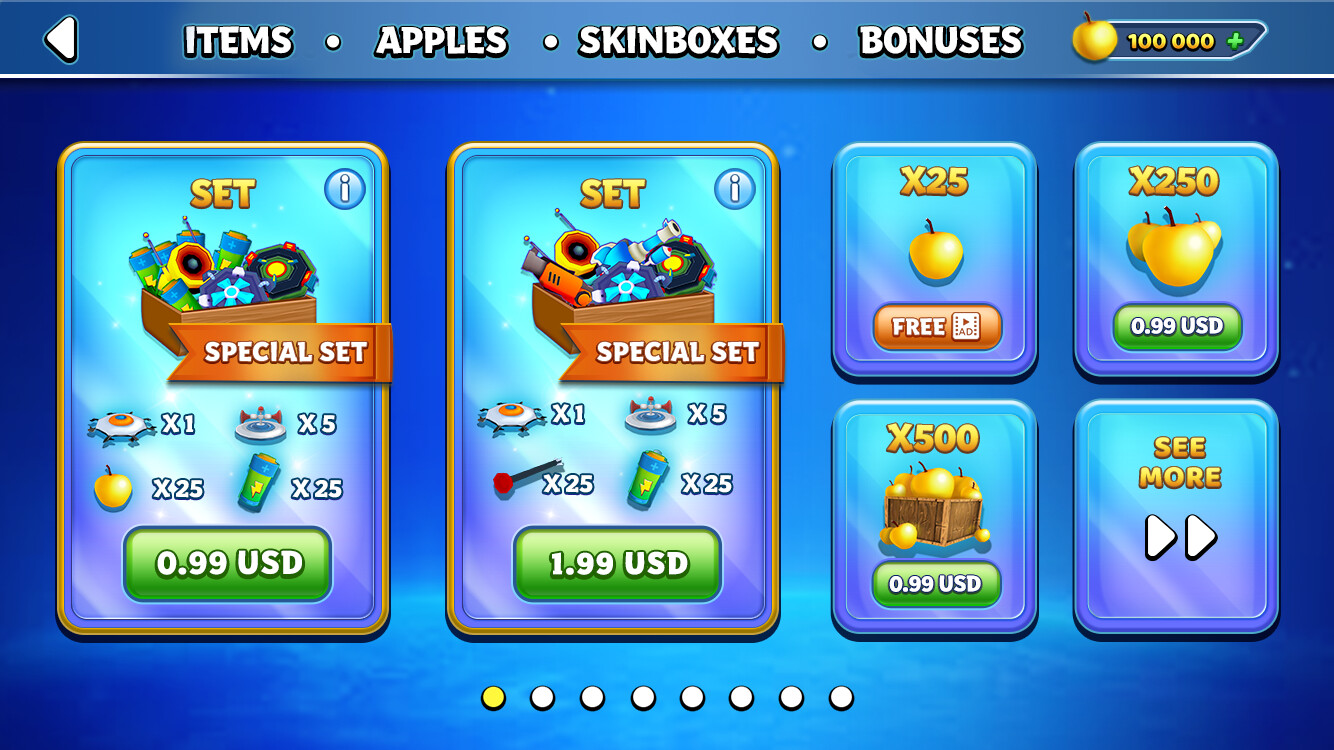 ArtStation - UI Dark Riddle Store