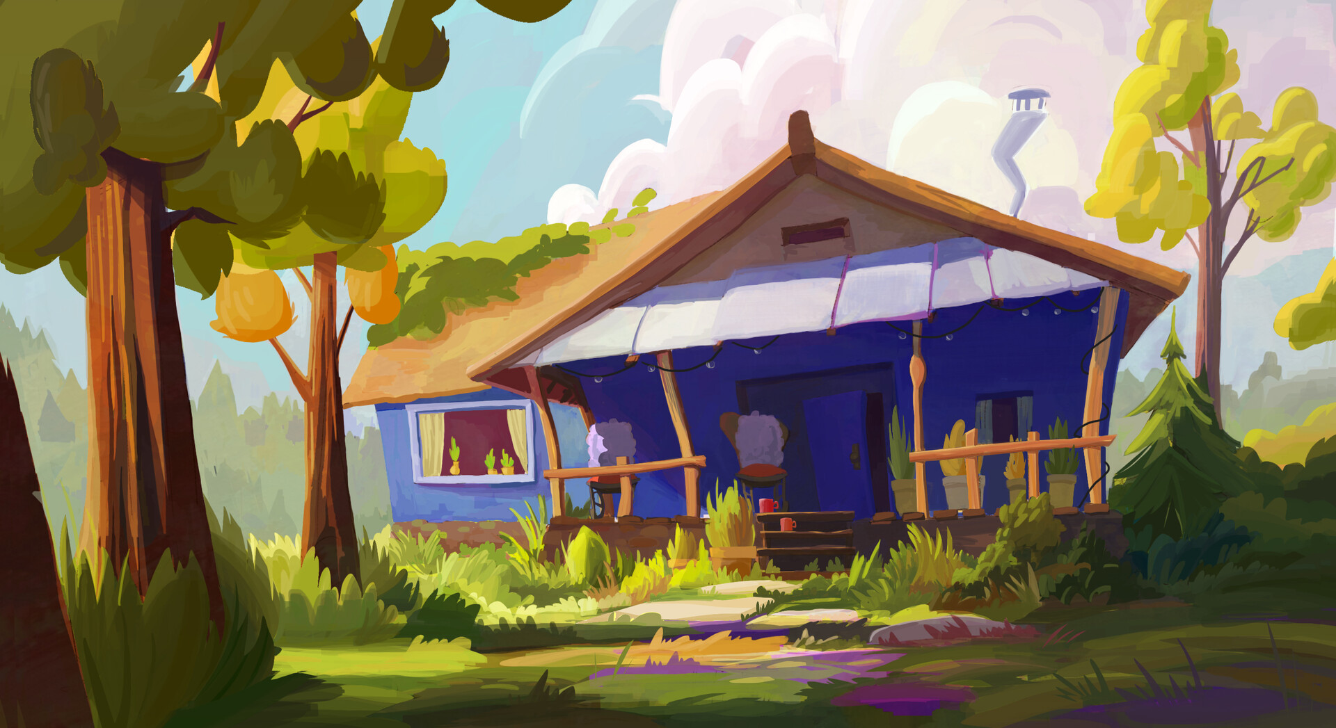 ArtStation - Gramps' House
