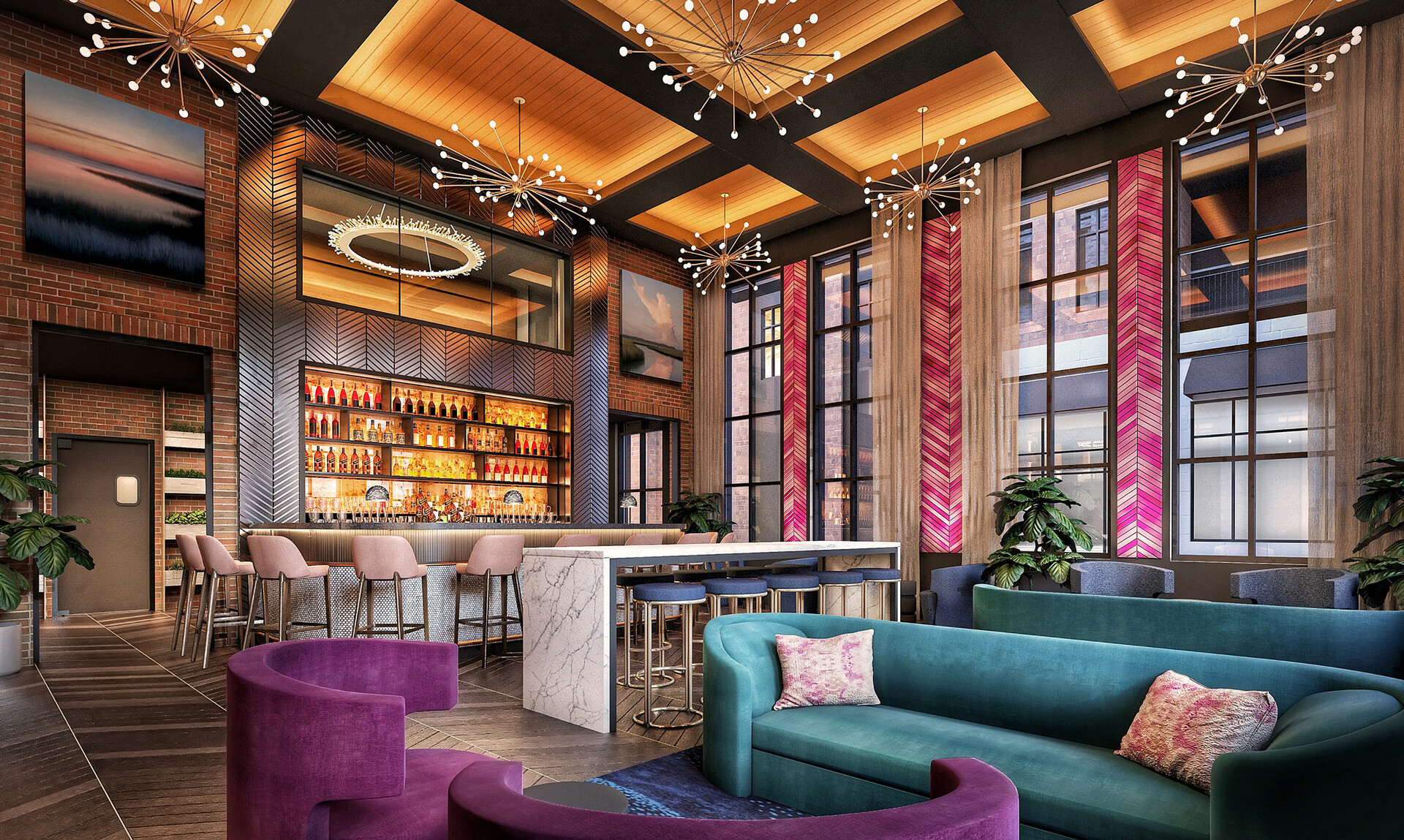 ArtStation - Bar Interior