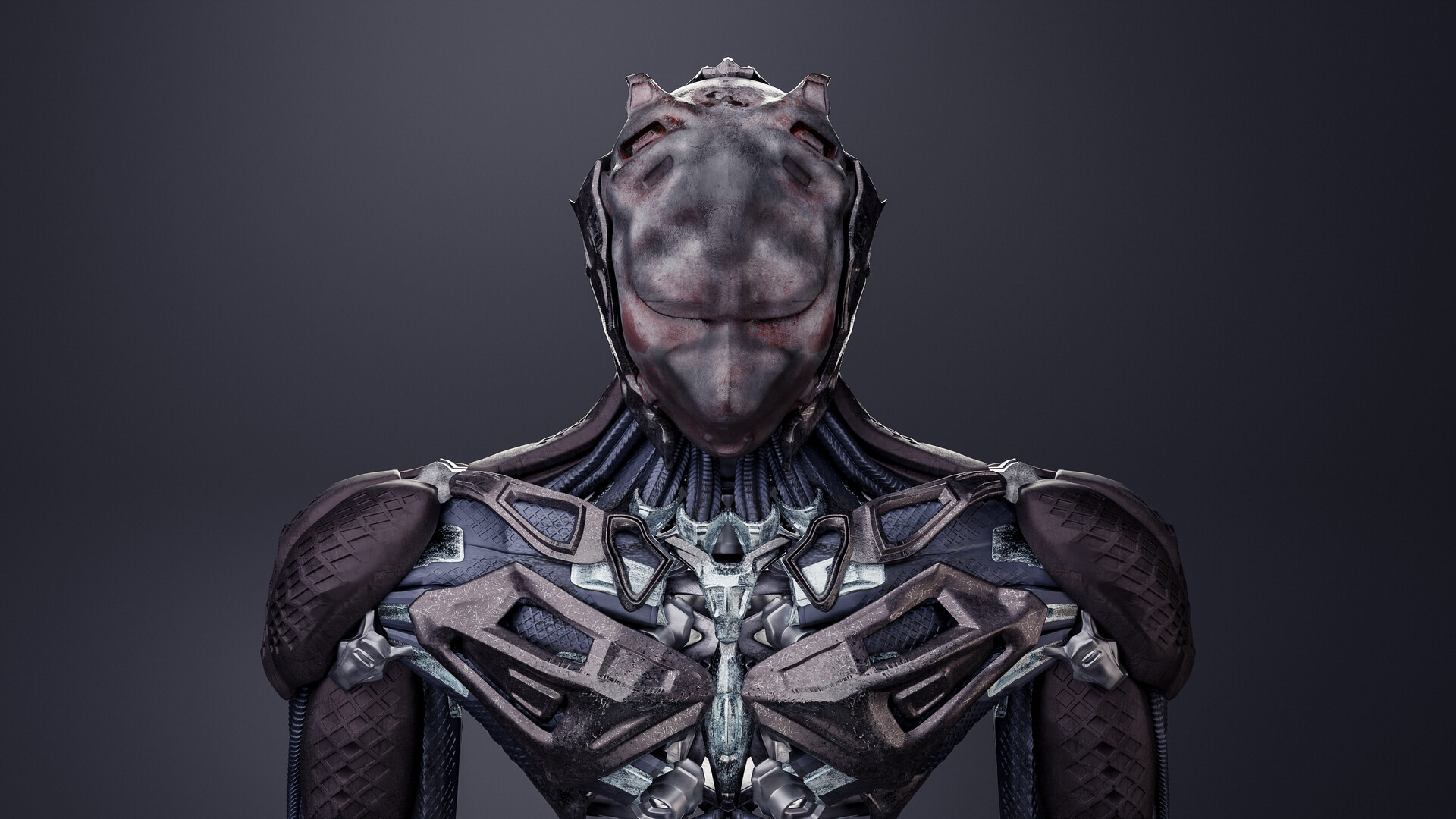 ArtStation - kitsune robot guardian