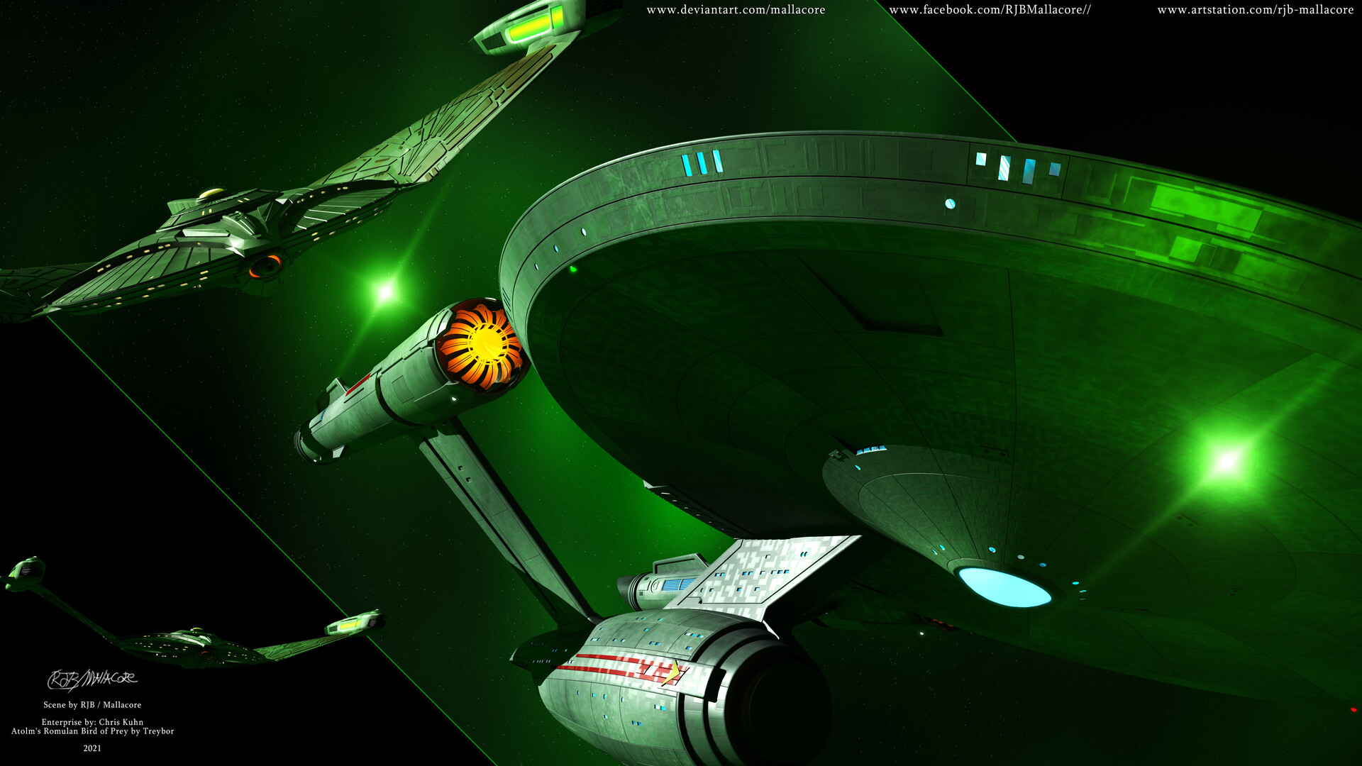 ArtStation - Star Trek - Romulans in the Shadows