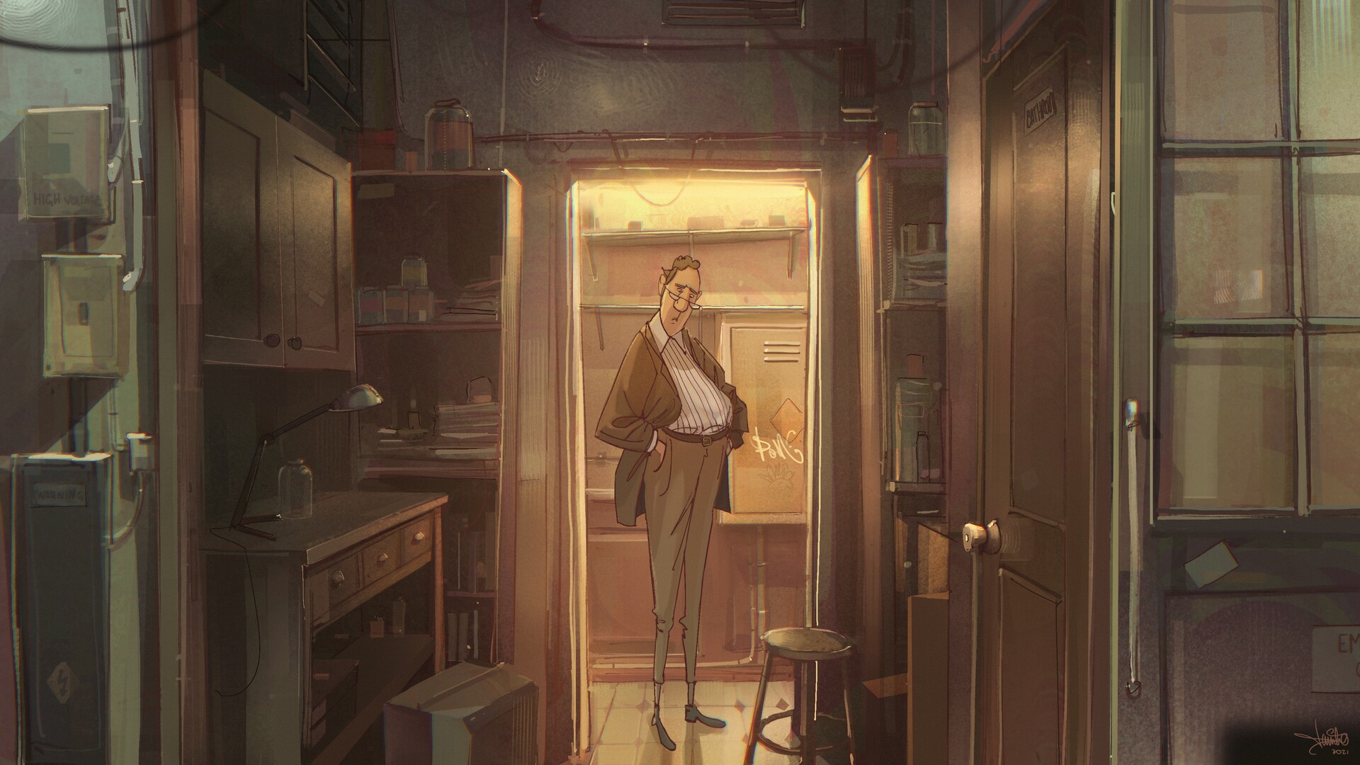 ArtStation - Maintenance room