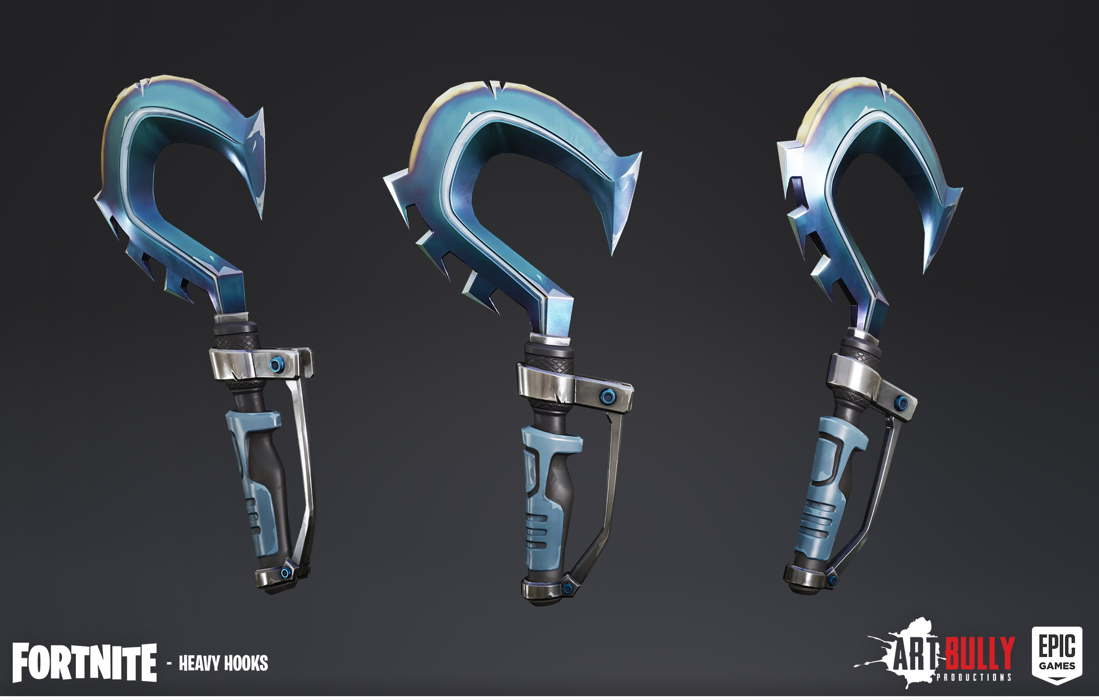 Patrick Nuckels - 3D Artist - Fortnite: Pickaxes Batch 2