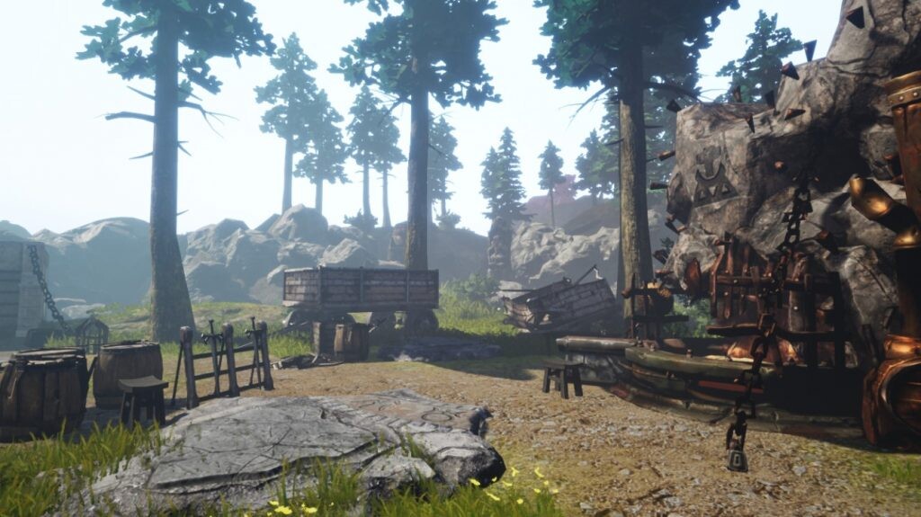 ArtStation - Level design of the forest forge