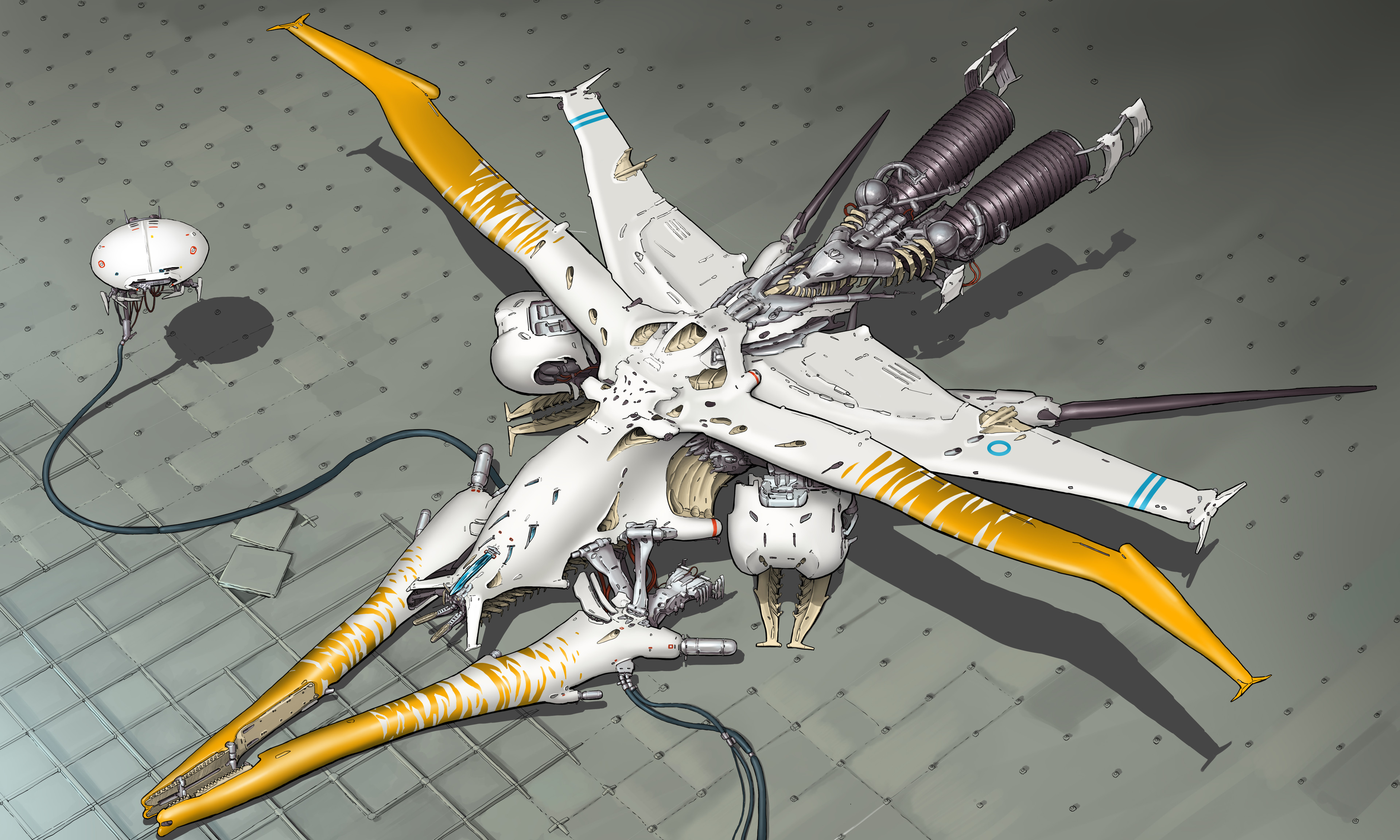 Type 99 Cosmo Falcons and the Yamato, by Michael Lee : ImaginaryAviation