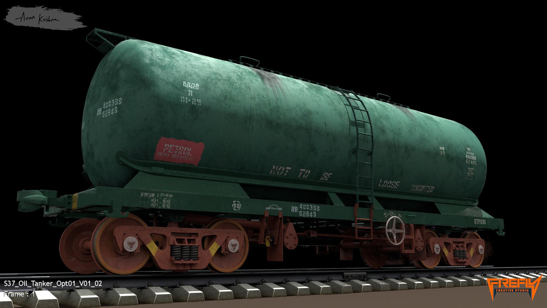ArtStation - Tank Car