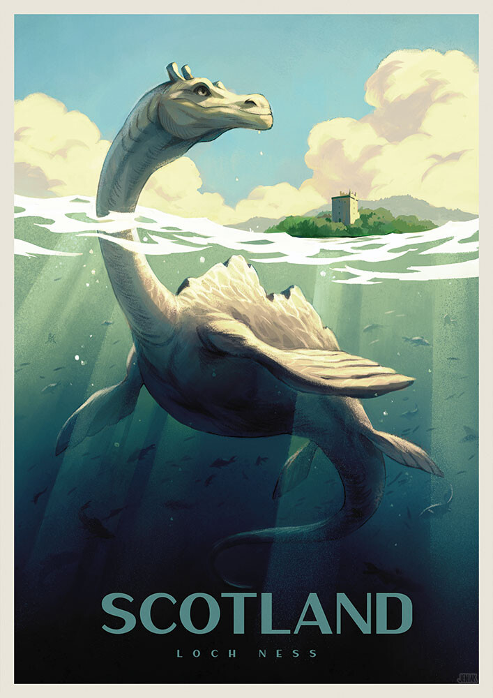 Jeniak draws - The homes of hidden animals