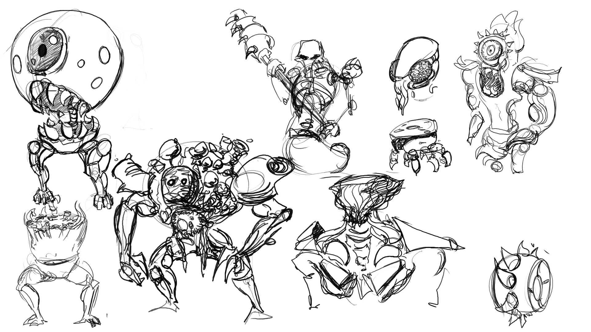 ArtStation - Concept_Art enemy units