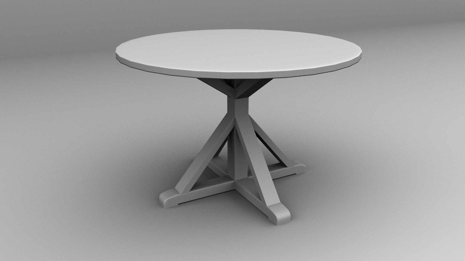 ArtStation - Simple round table