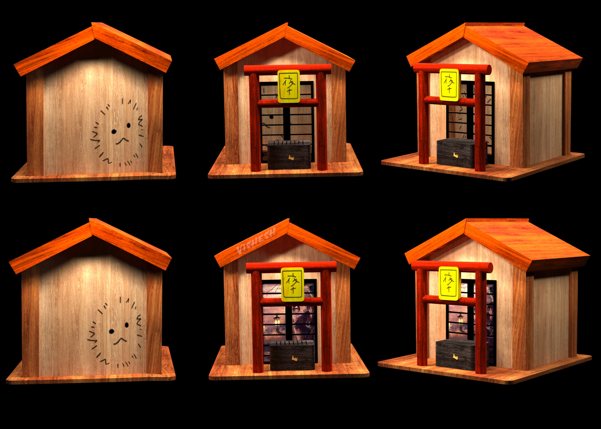 ArtStation - Yato's Shrine (Norogami)