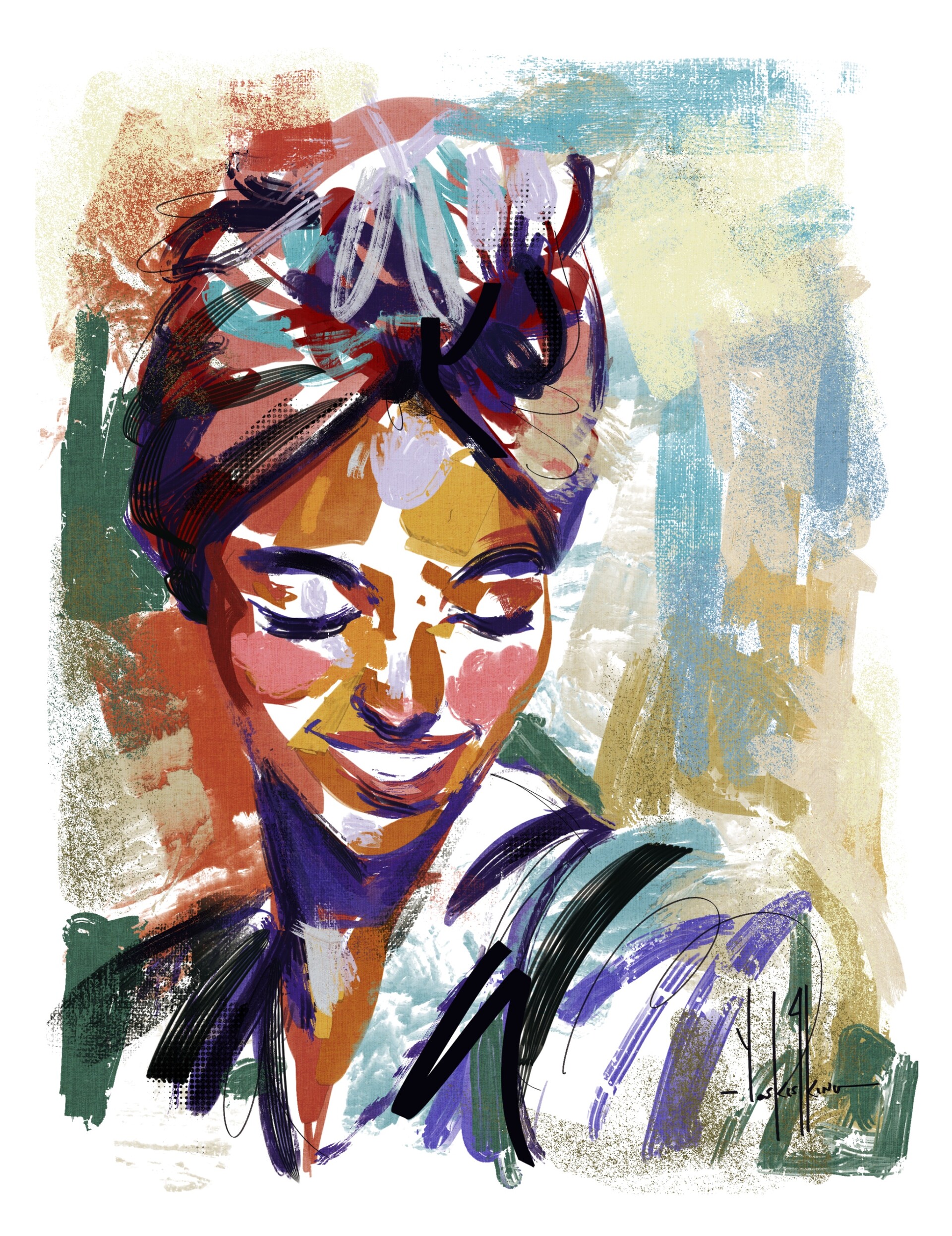 ArtStation - Stylized portrait