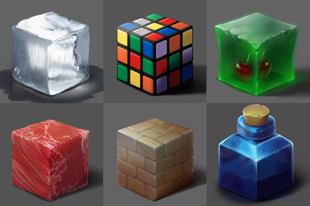 Truong Huynh - Texture Cubes