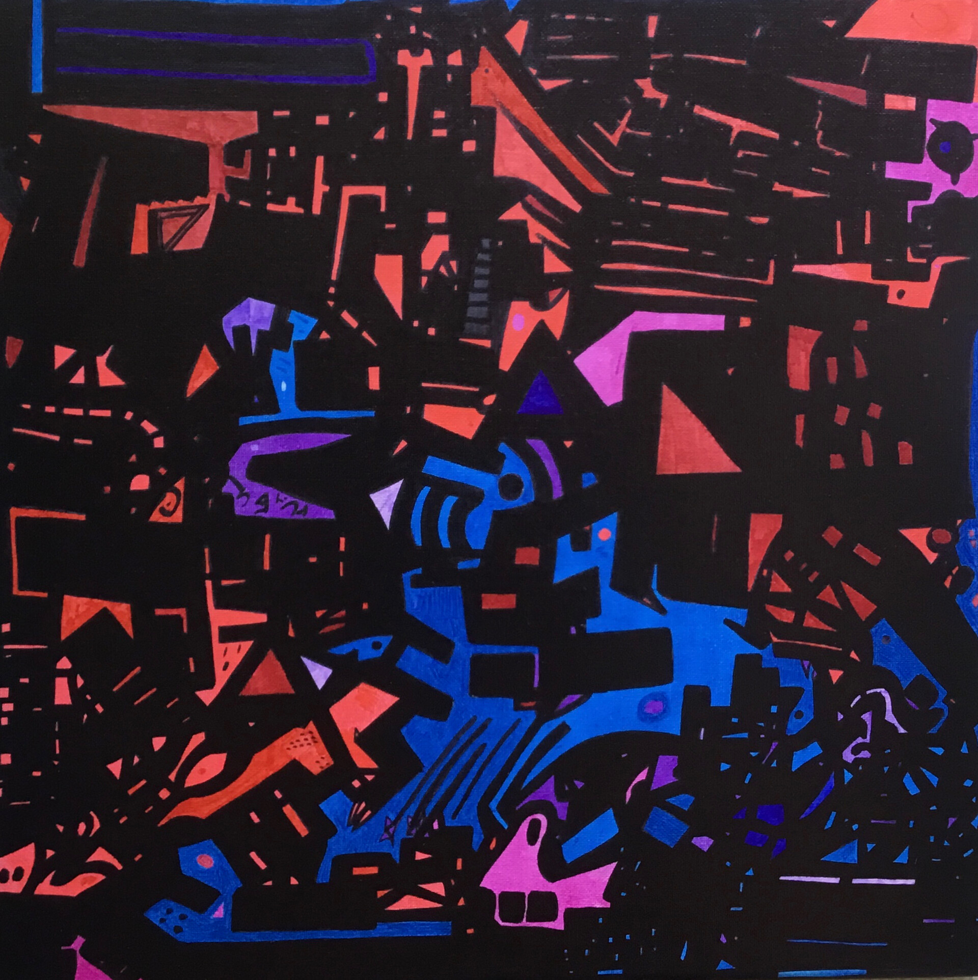 ArtStation - painting with colors and shapes