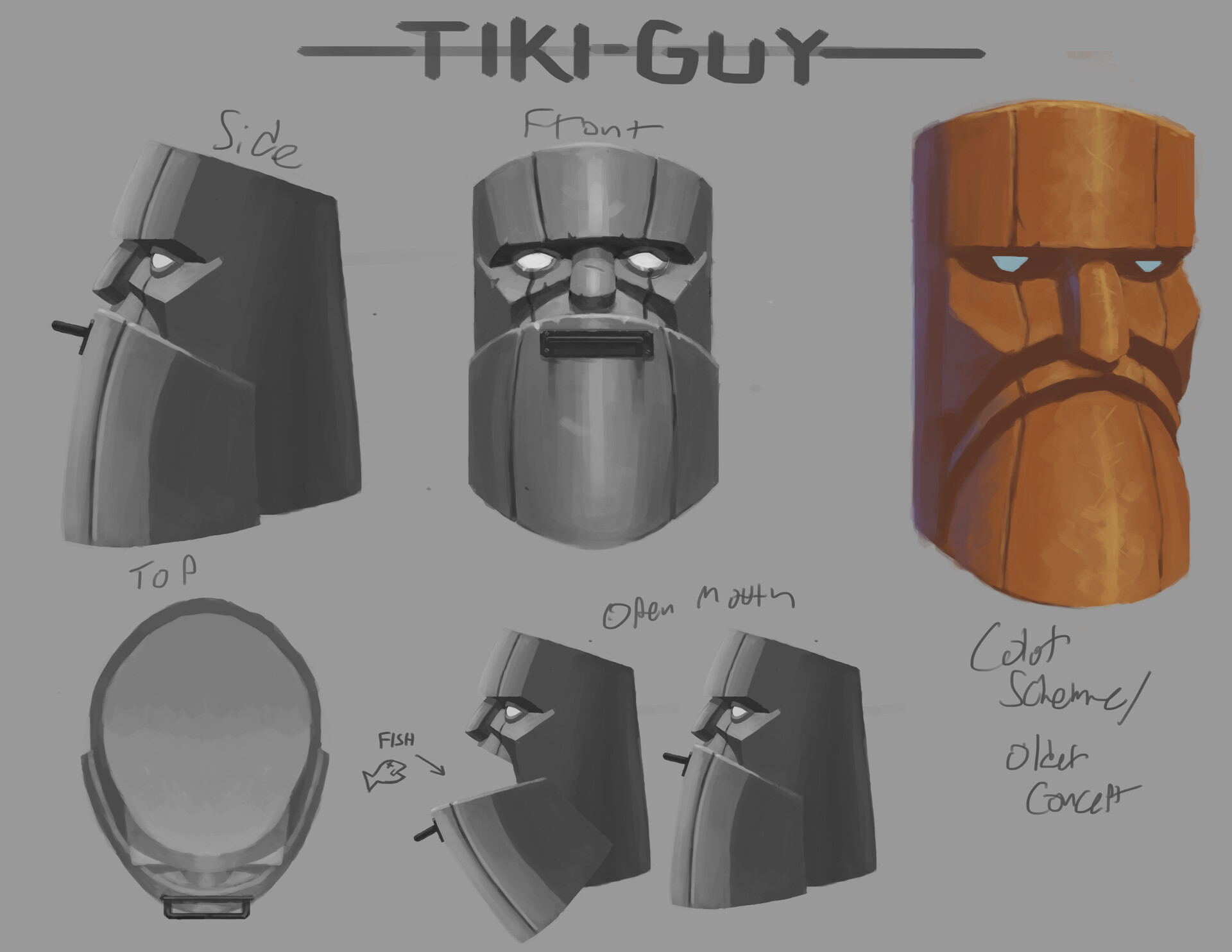 ArtStation - Tiki Character Concepts