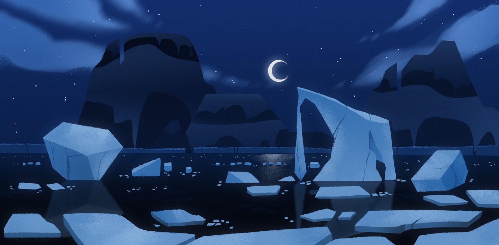 ArtStation - Ice study