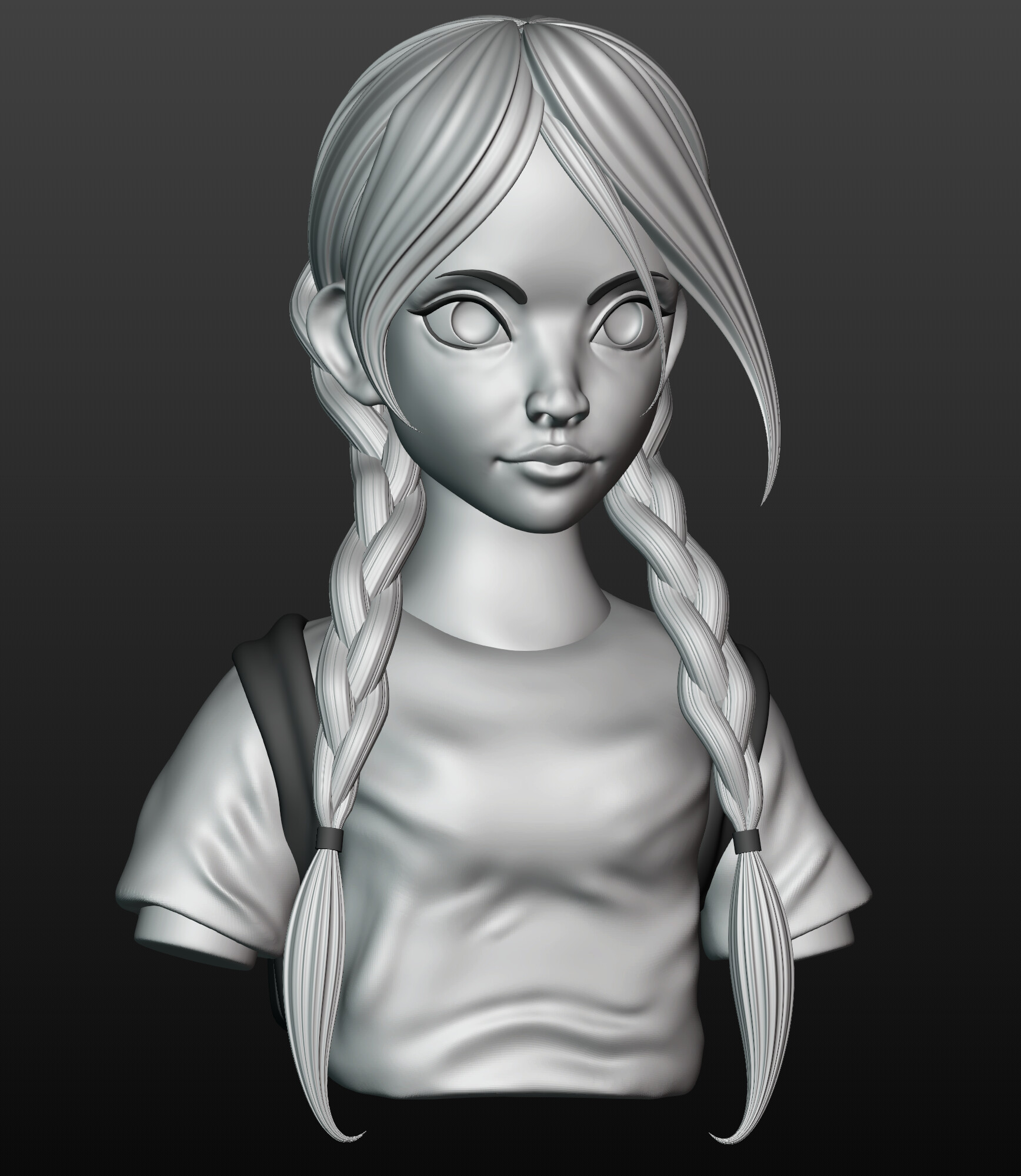 Pariah-X - Stylized Girl Sculpt