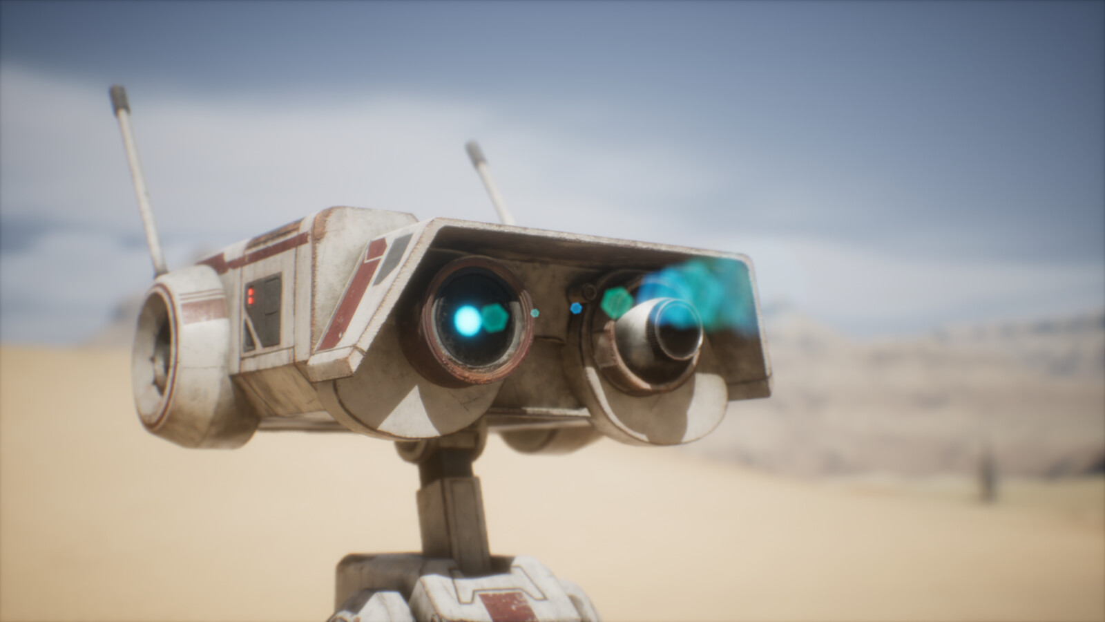 Thomas Sørensen - Star Wars Fan Art "BD-1"