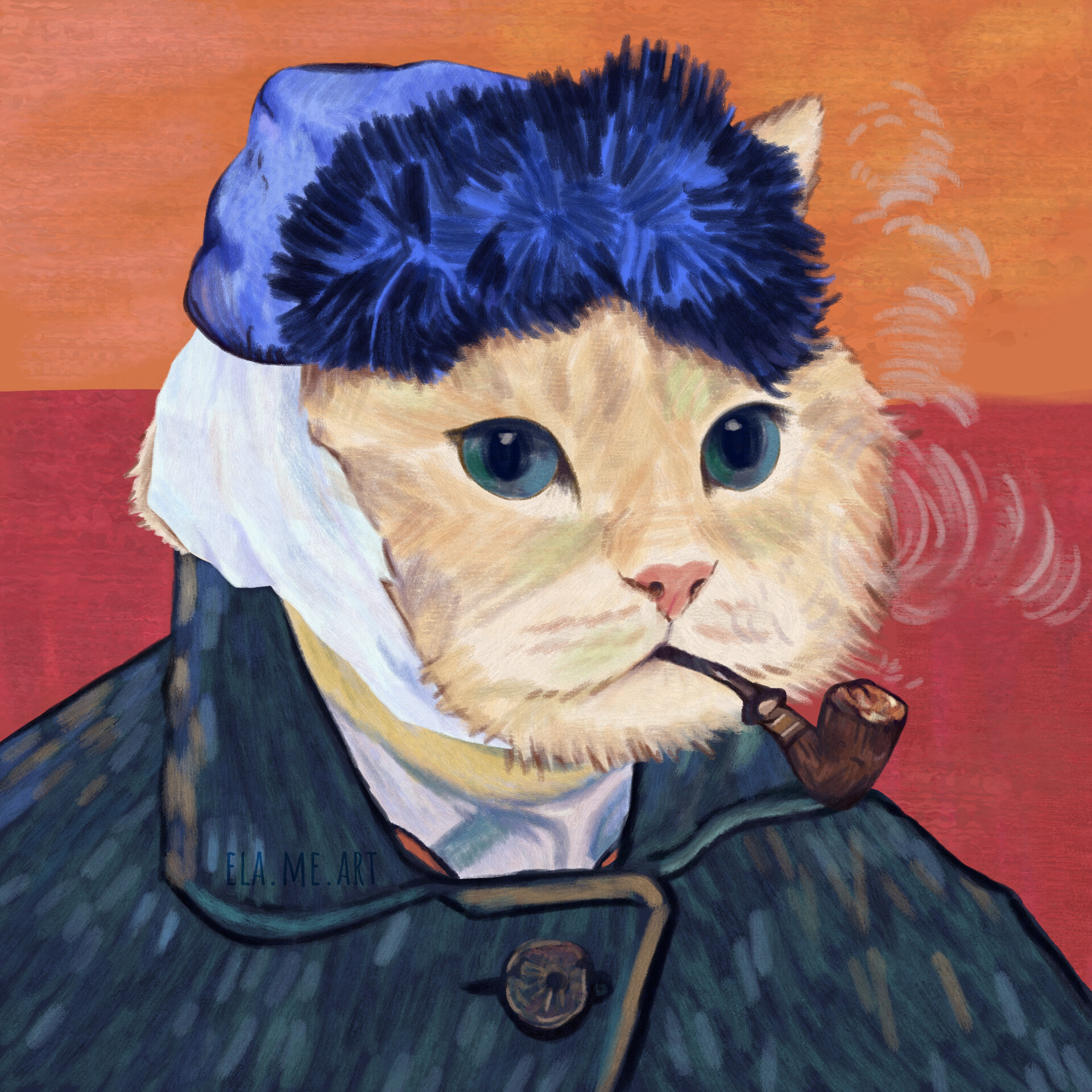 ArtStation - "Vincent Van Kitty"