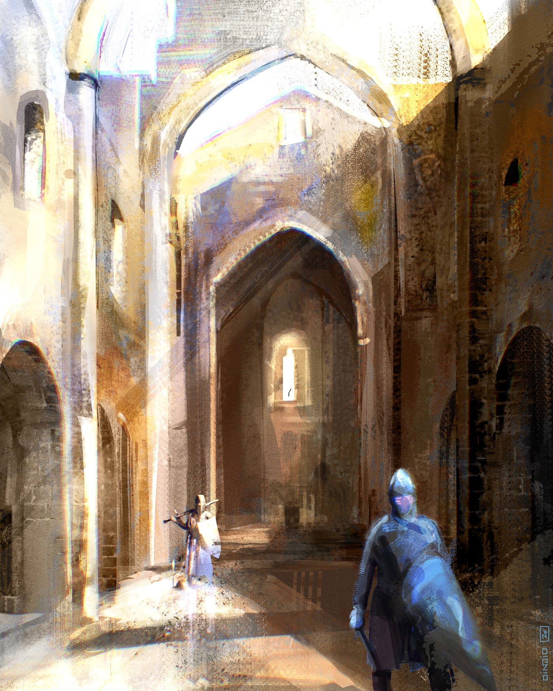 Rui DIAS - 365 Days painting practice Challenge (73-75)