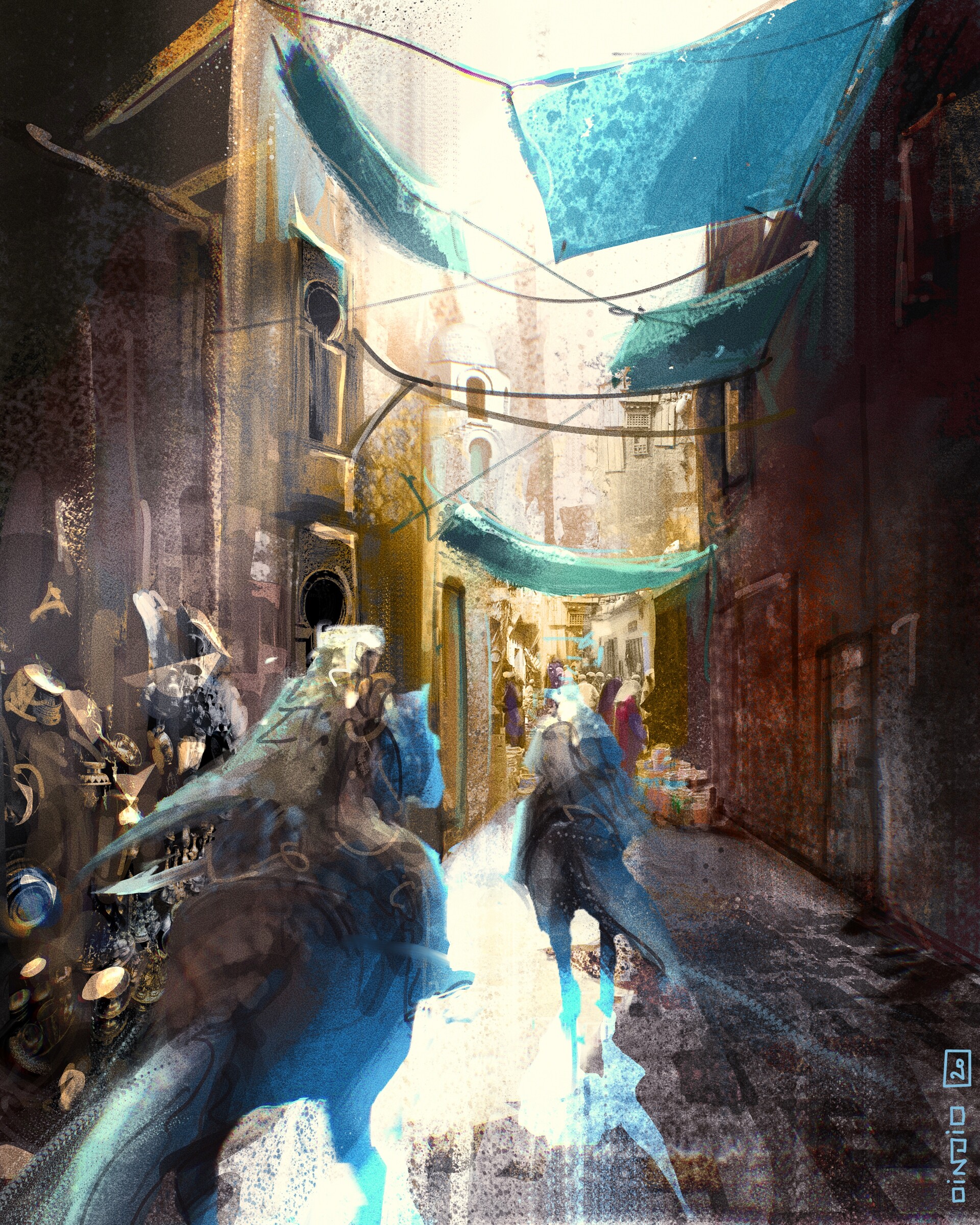 Rui DIAS - 365 Days painting practice Challenge (73-75)