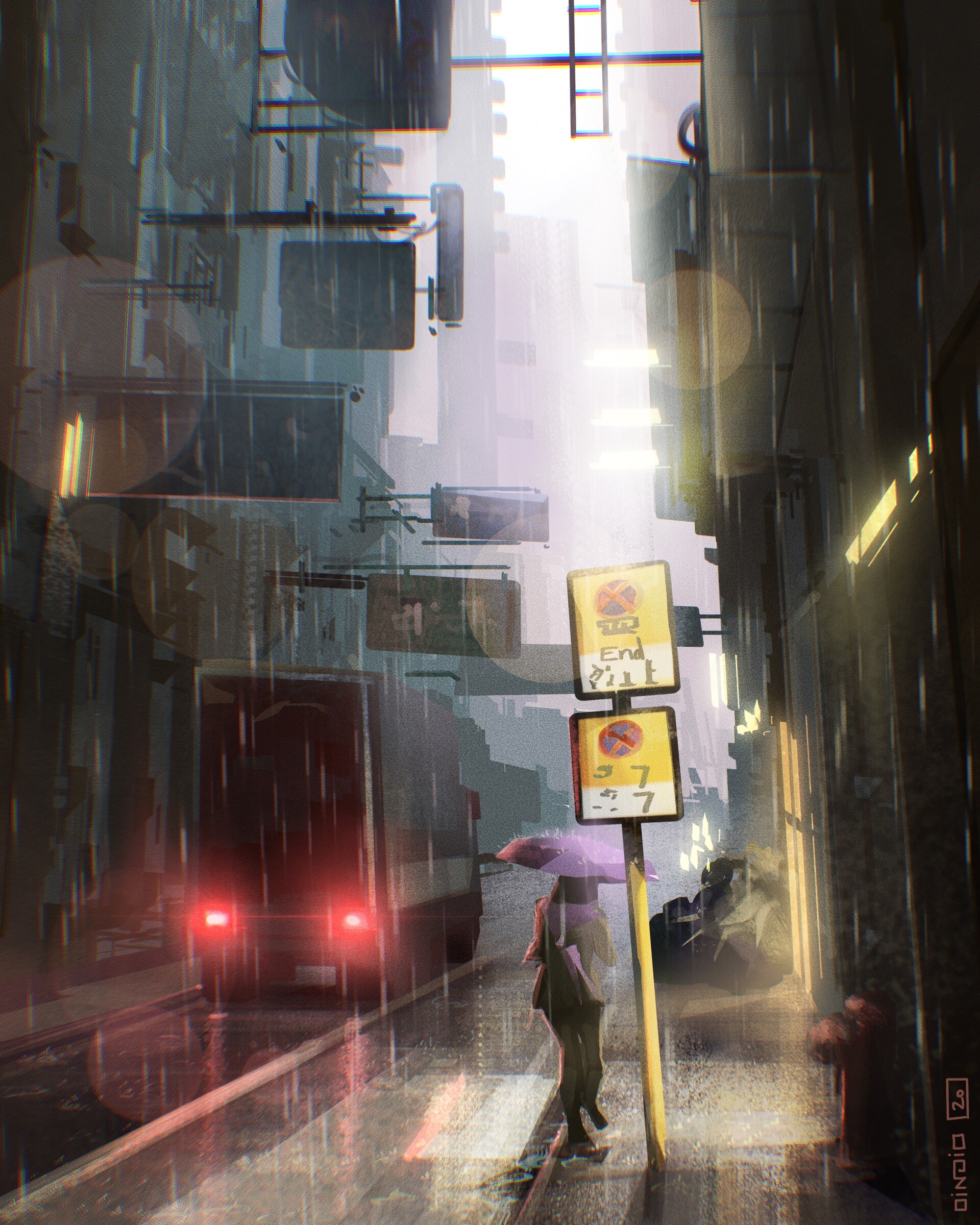 Rui DIAS - 365 Days painting practice Challenge (76-79)