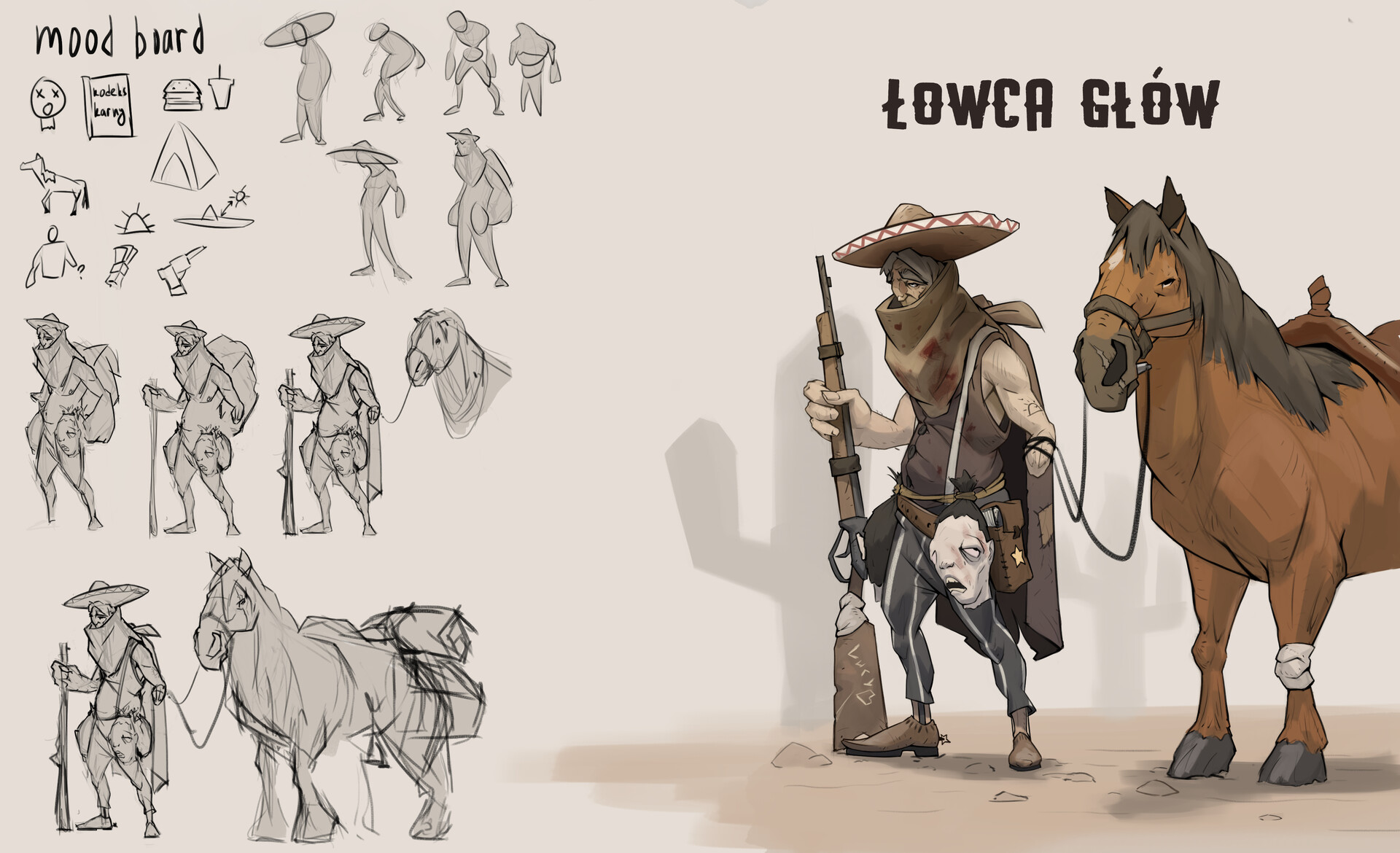 ArtStation - Personal project Head Hunter