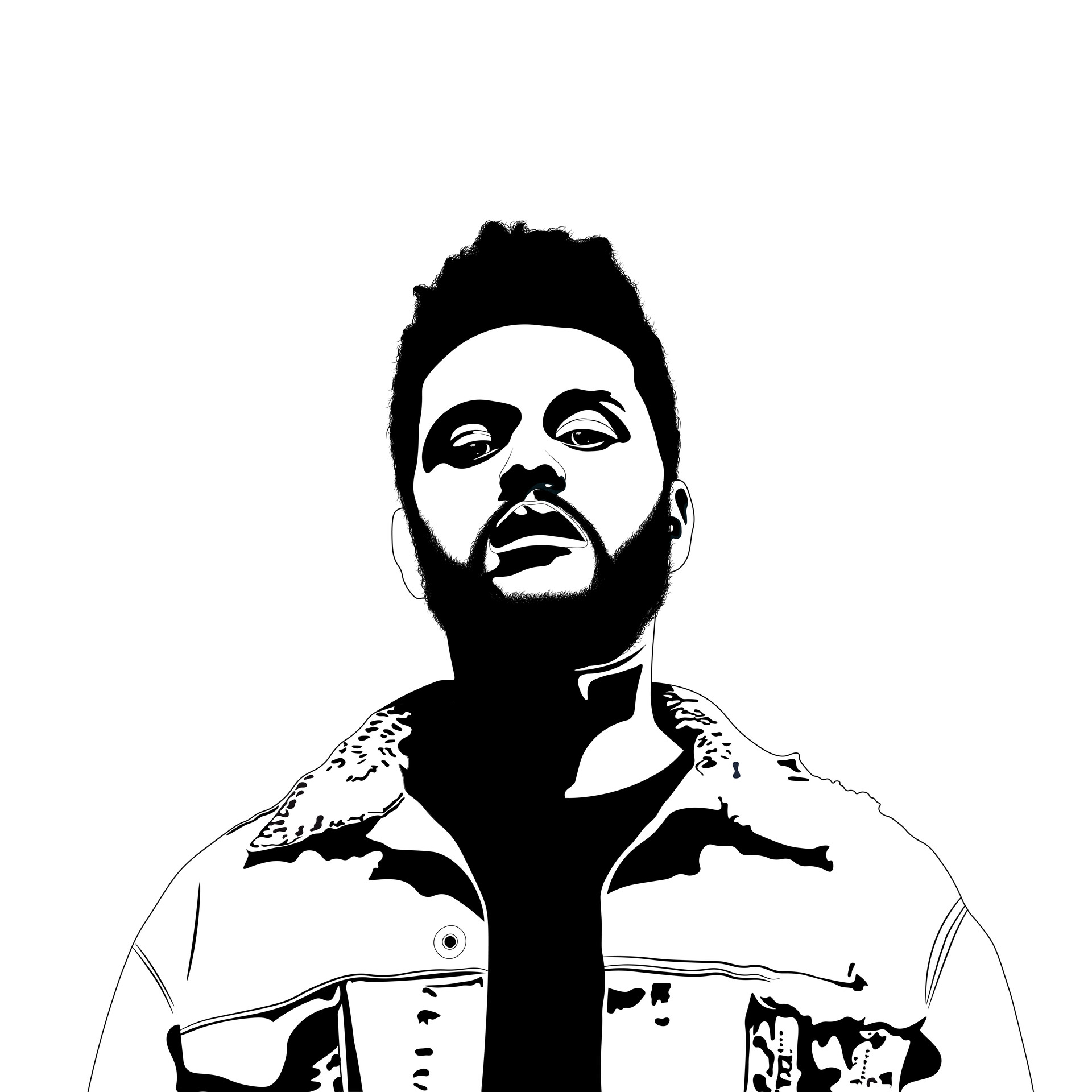 The Weeknd Drawings