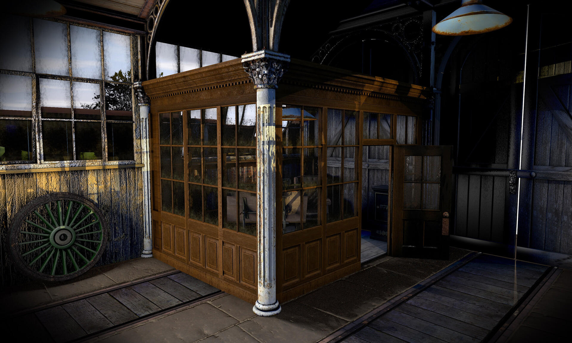 Phil Donaldson - Steam Engine Shed workshop