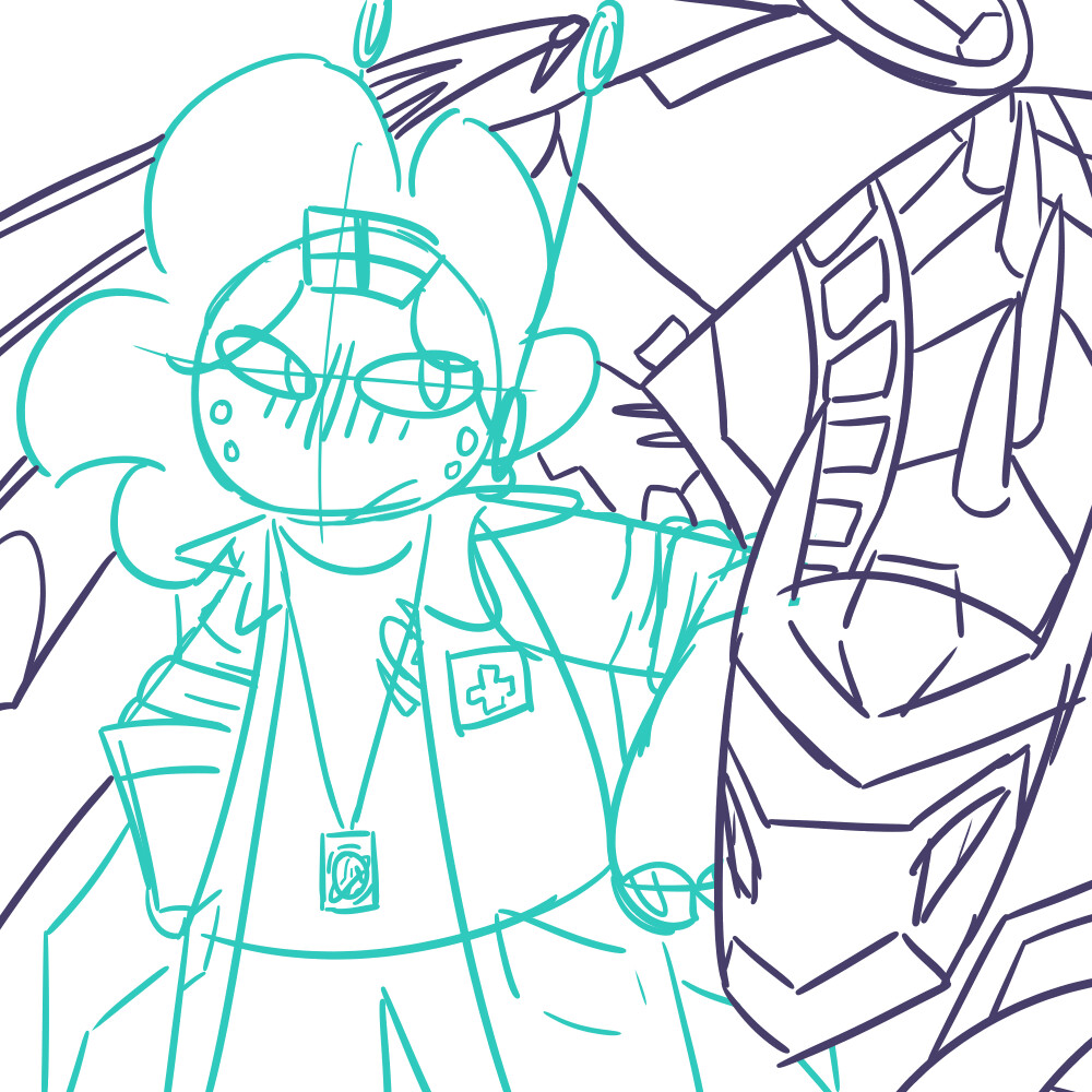 Angel Lowery - Landmark x Transformers Sketches and Concepts