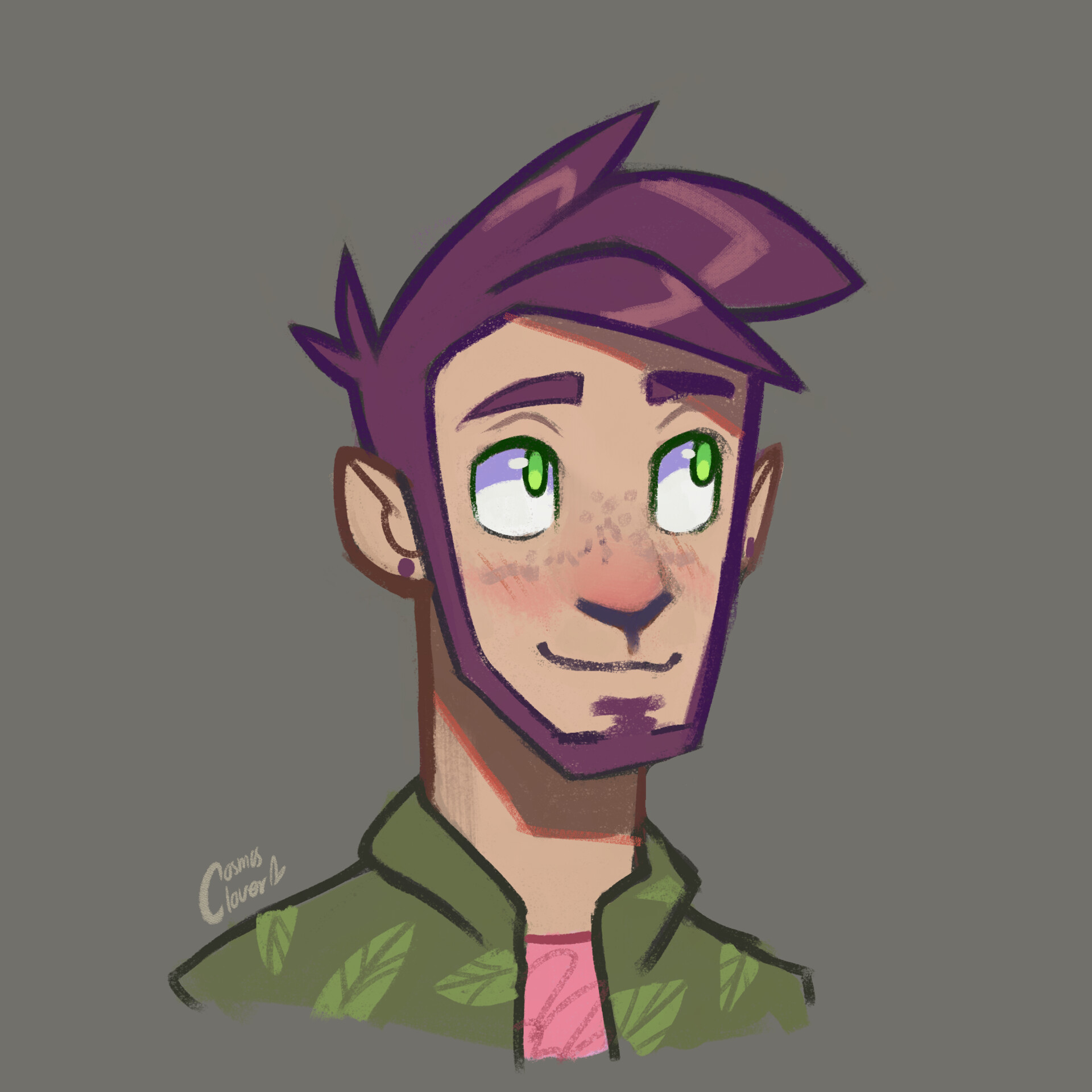 Cosmos Clover Guy - Cosmos the Lion