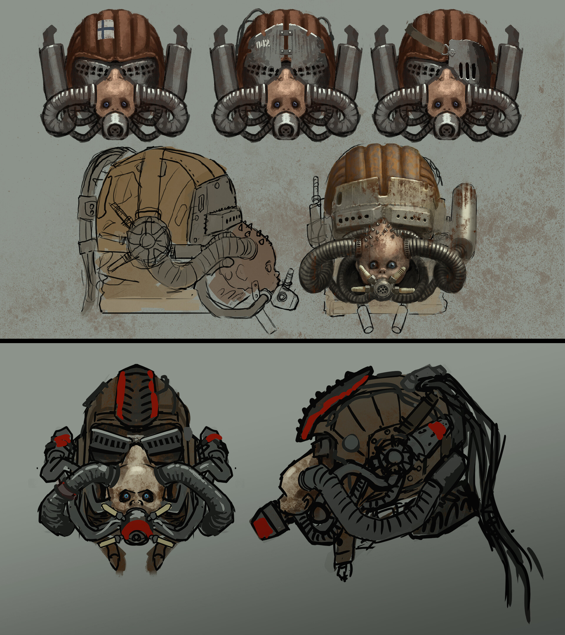 Andrew Shevchenko - Wasteland Raider Helmet