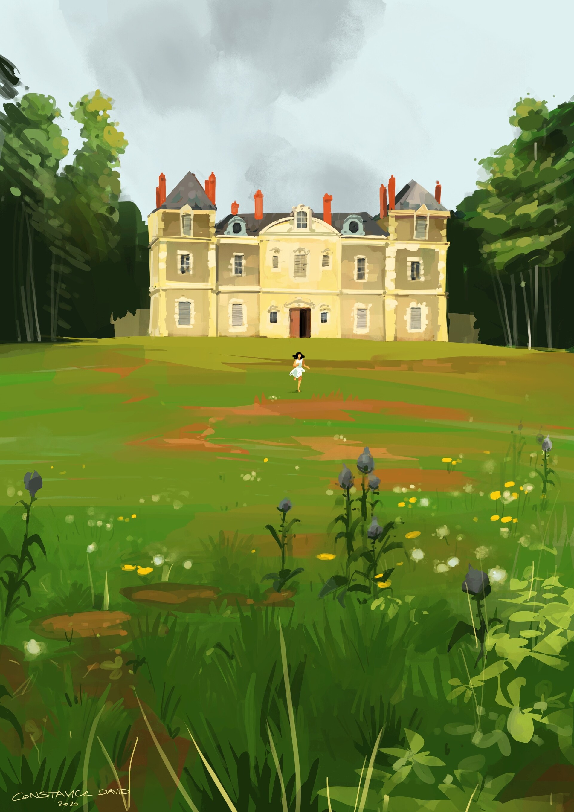 ArtStation - Abandoned castle