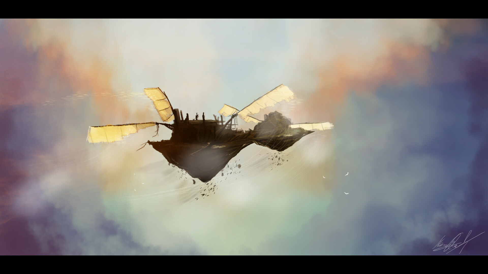 ArtStation - Spell of Flying