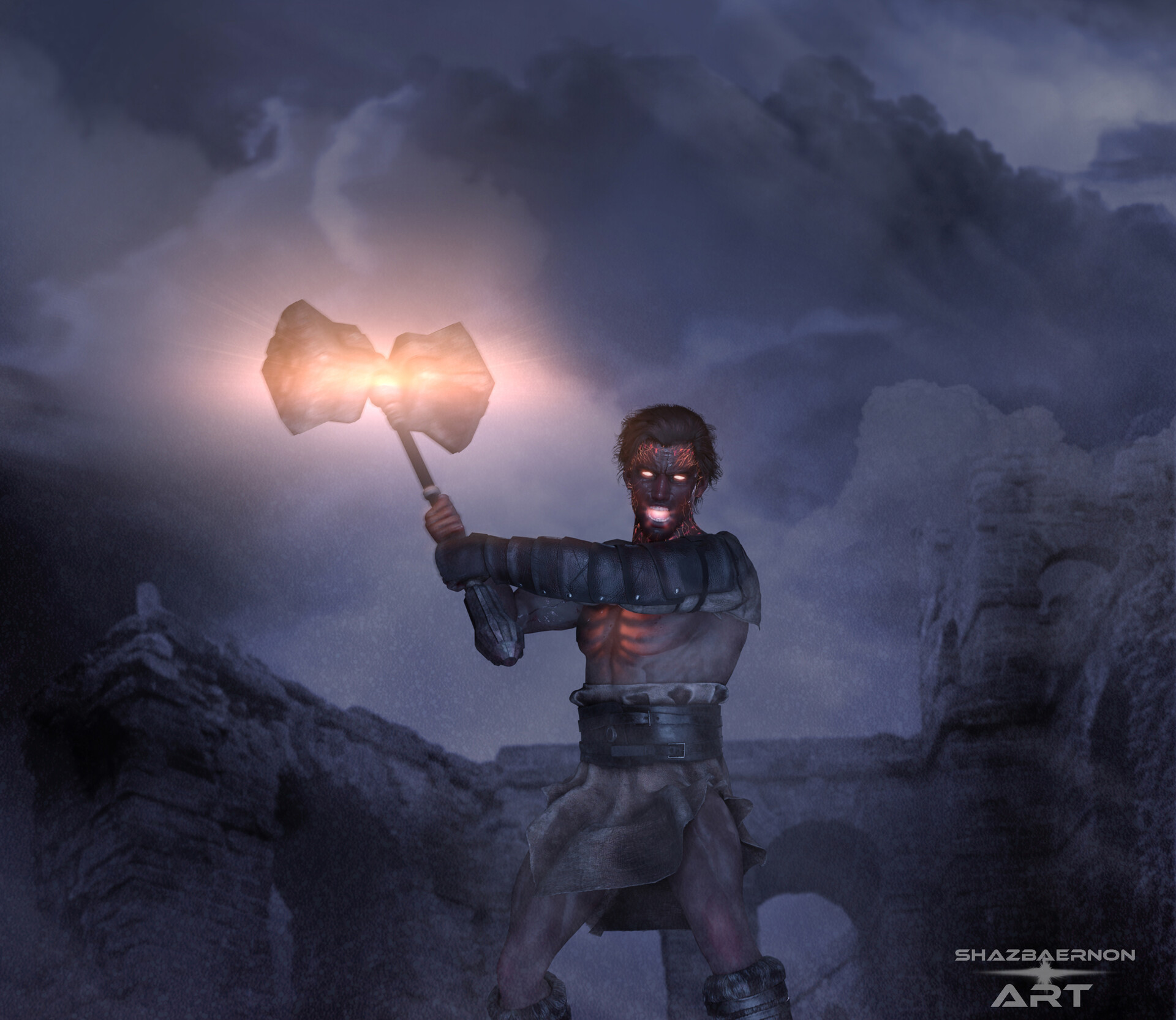 ArtStation - Burning Rage