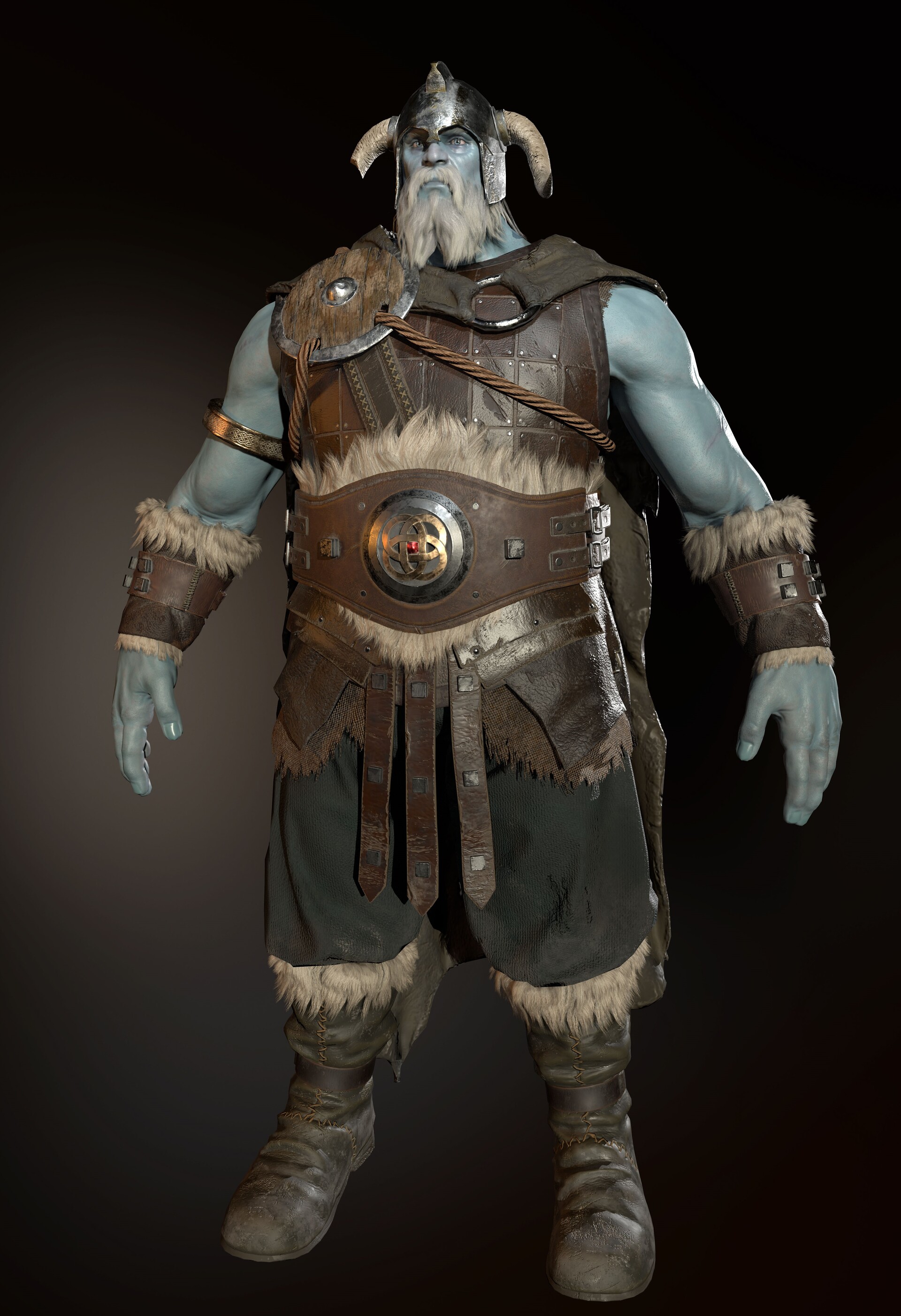 ArtStation - Giant Viking Game Character