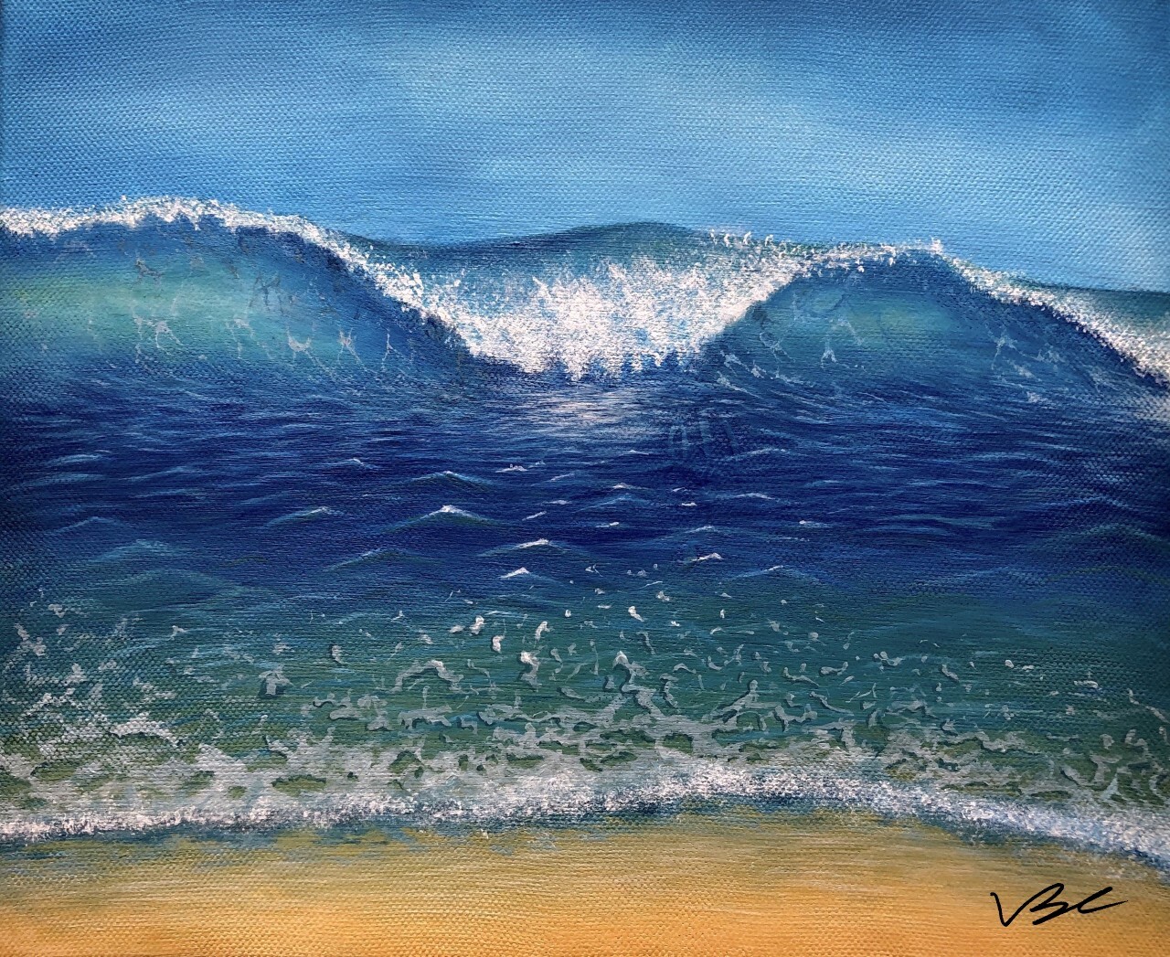 ArtStation - Beach Wave