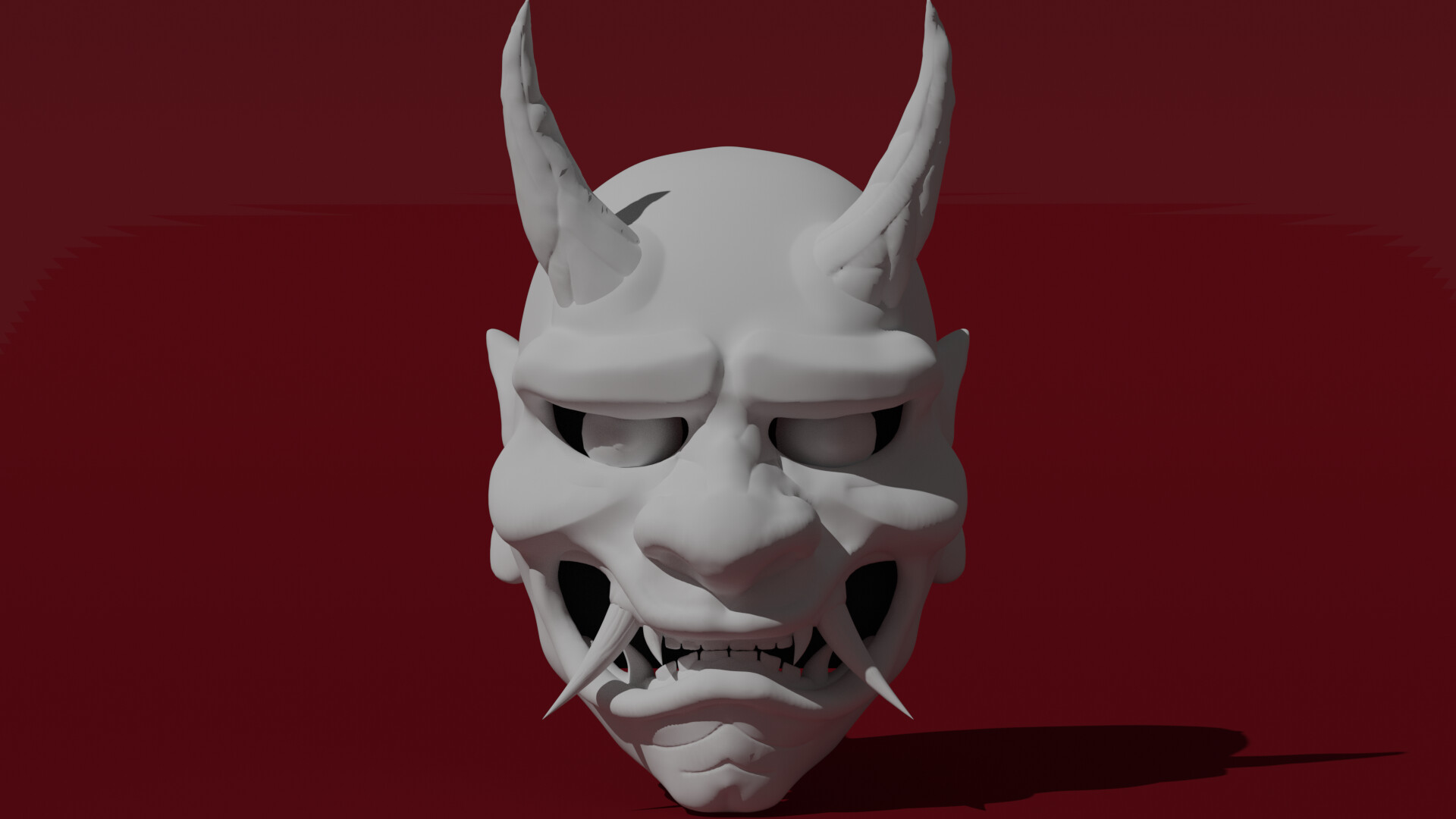 ArtStation - Oni Mask