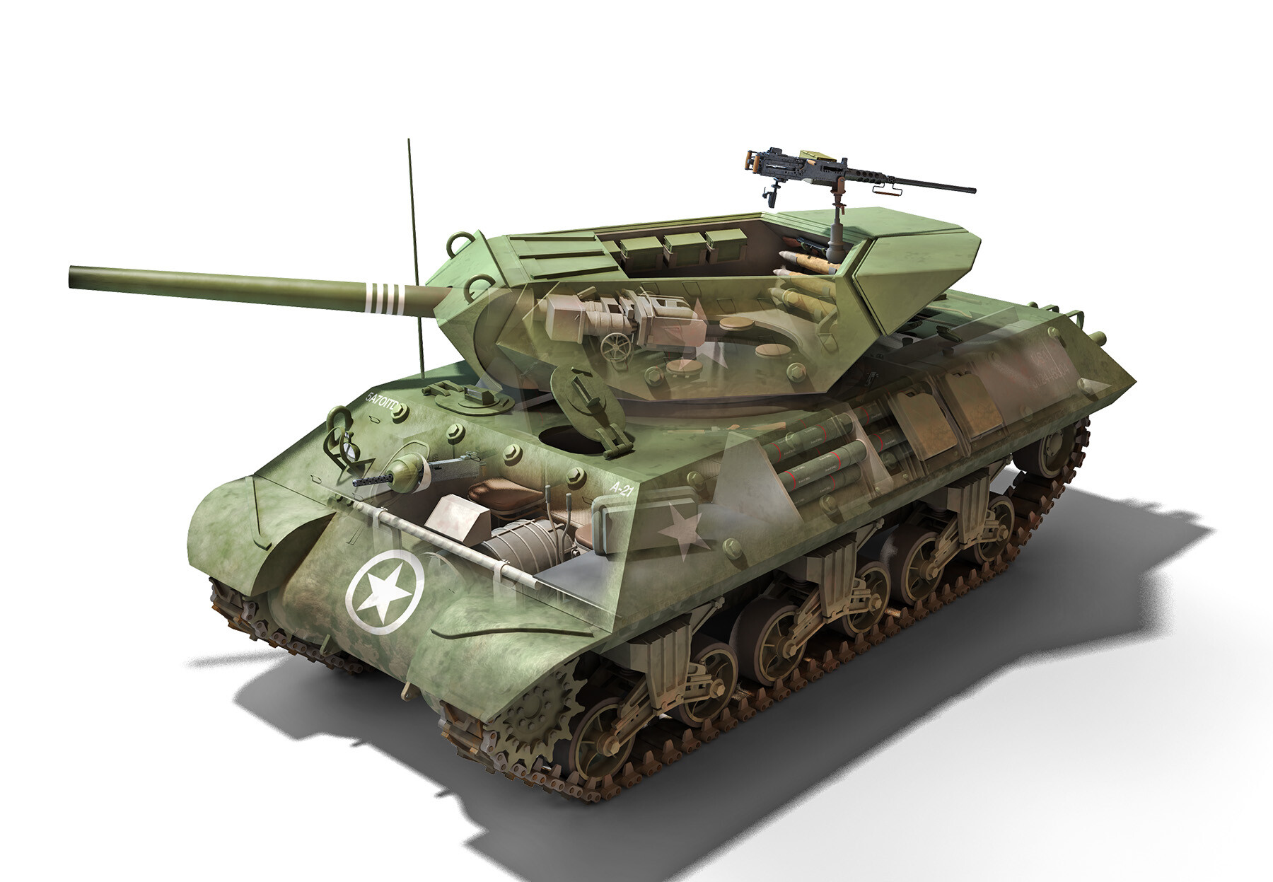 ArtStation - GMC M10 Wolverine