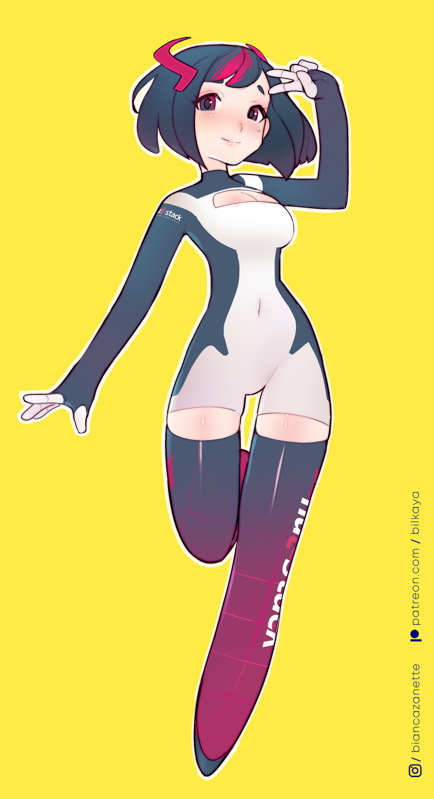 Bianca Augusta - Nulla-Chan (Character Design)