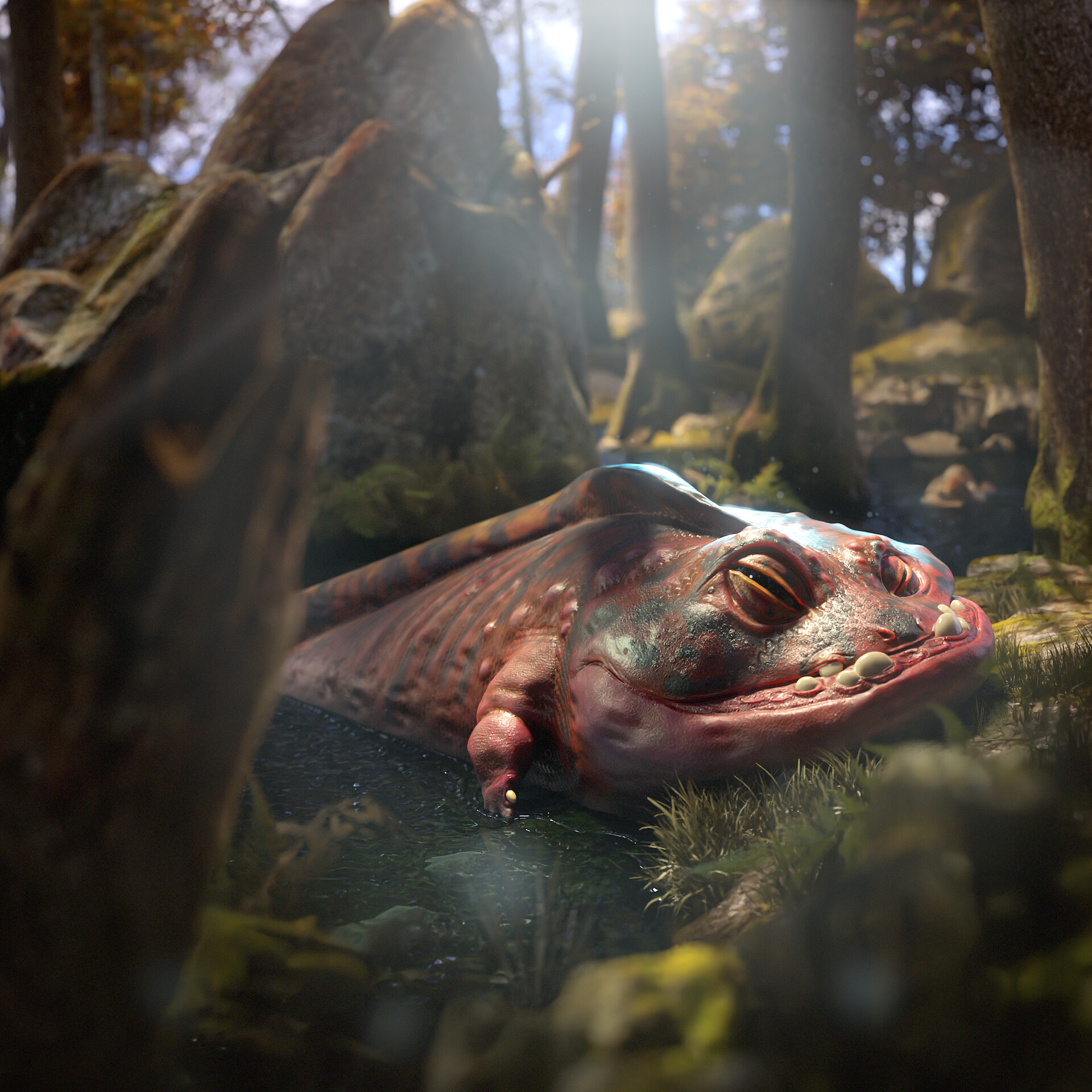 ArtStation - Swamp Dragon
