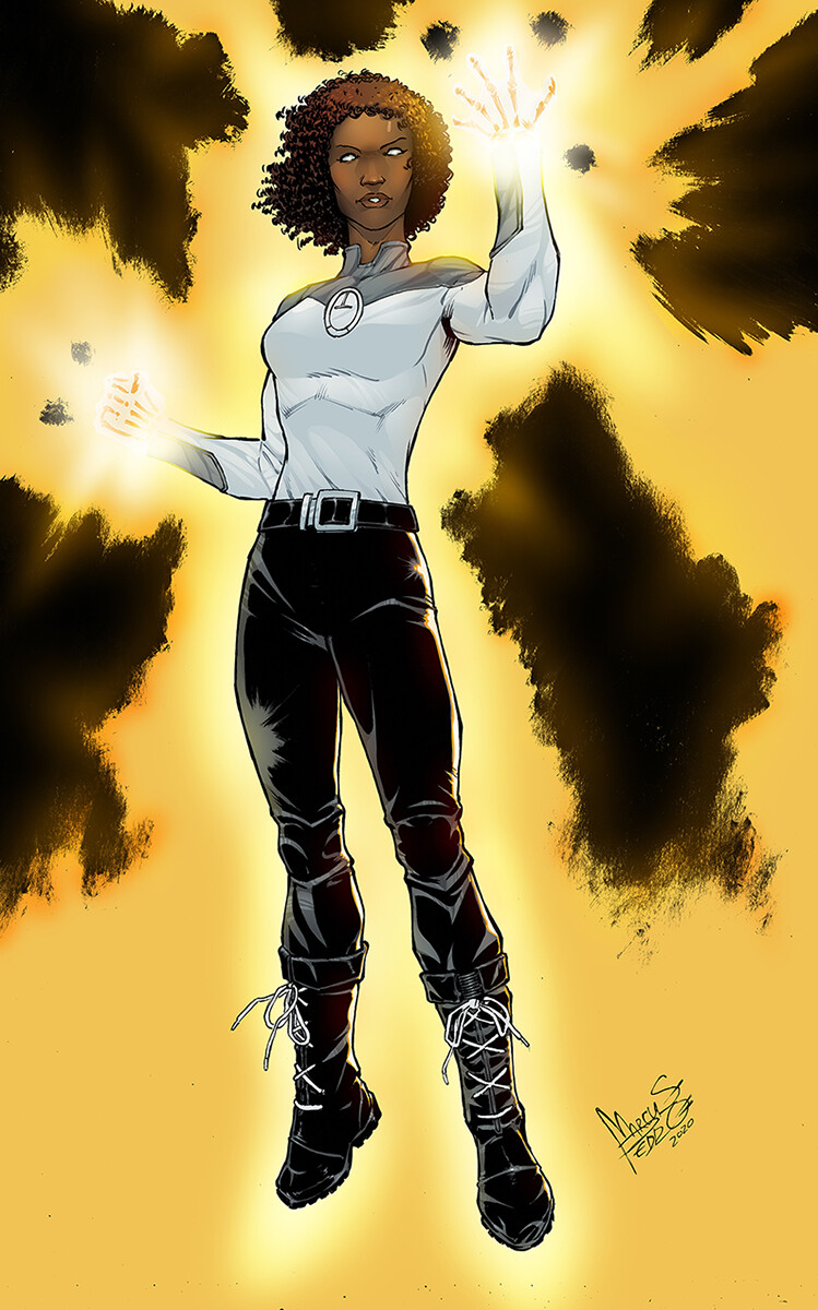 ArtStation - Monica Rambeau (MCU version)
