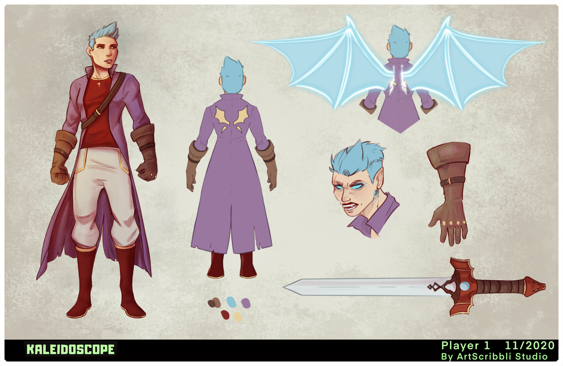 ArtStation - Player 1 - Kaleidoscope