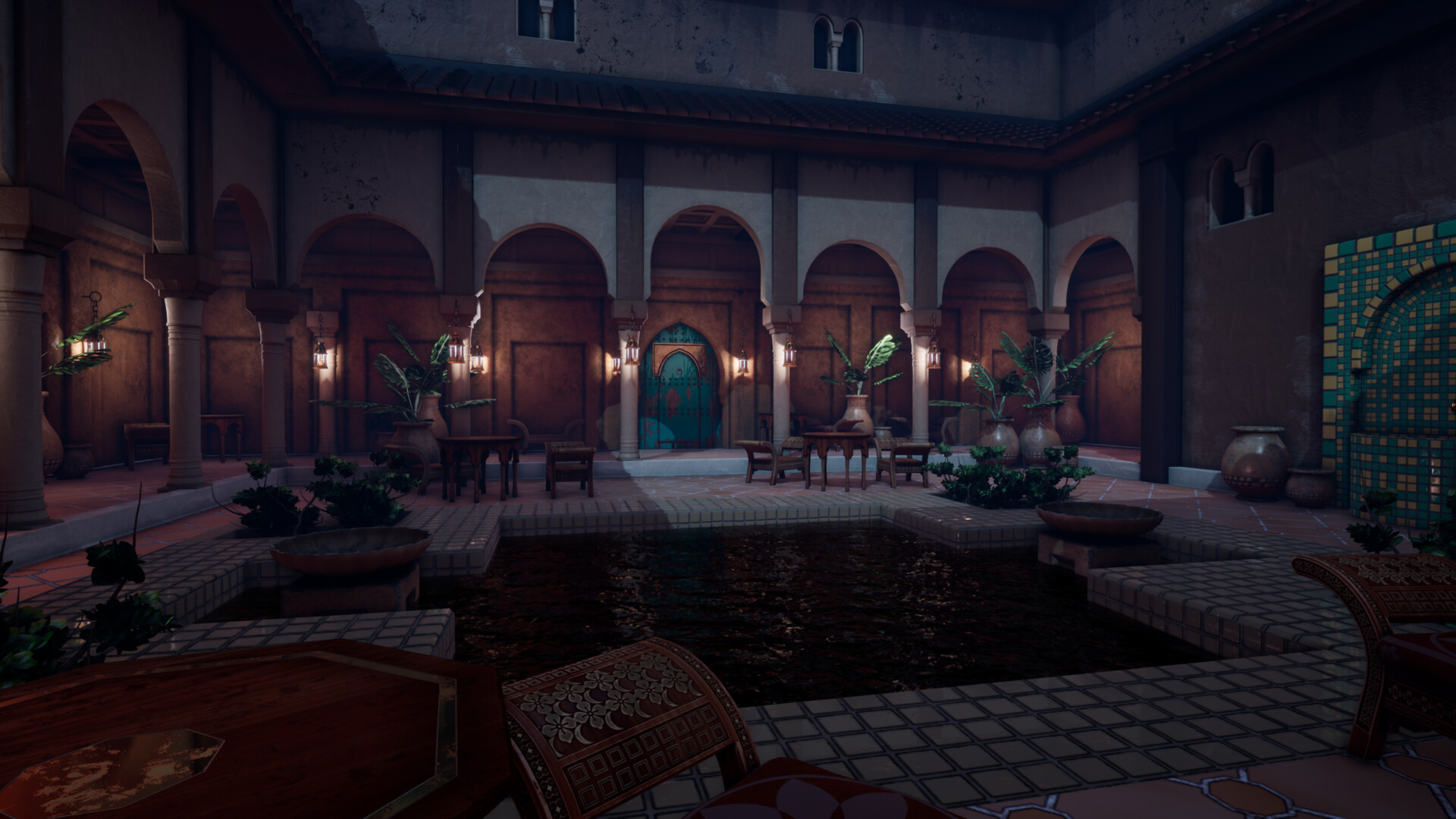 Paul Contreras - Moorish Courtyard