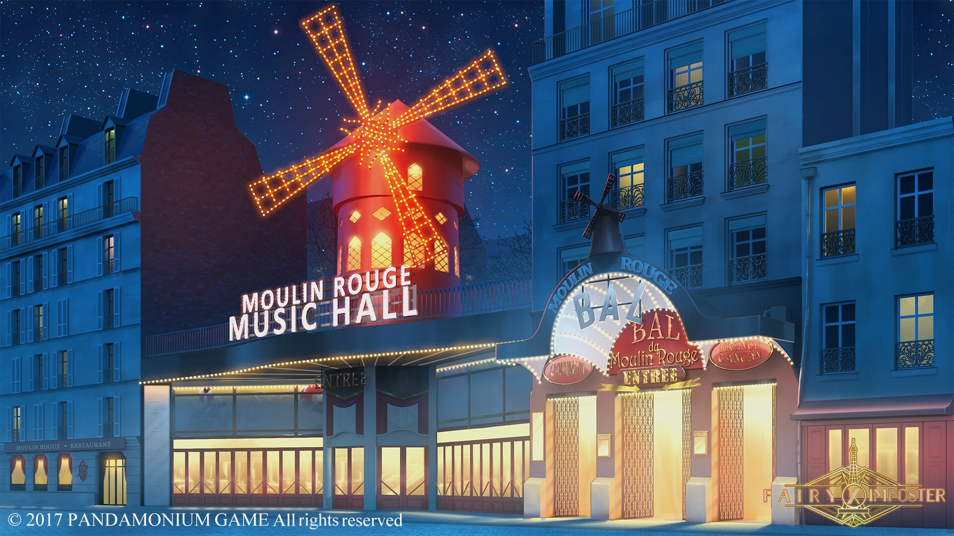 ArtStation - Moulin Rogue Exterior