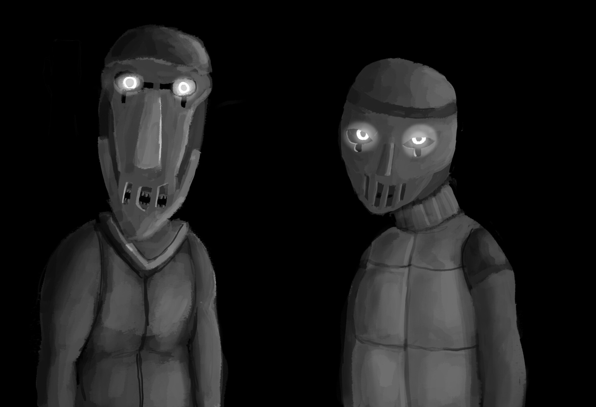 ArtStation - Staring guys