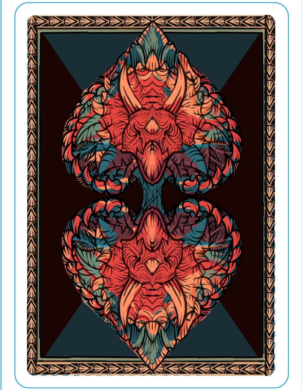 ArtStation - Card design back